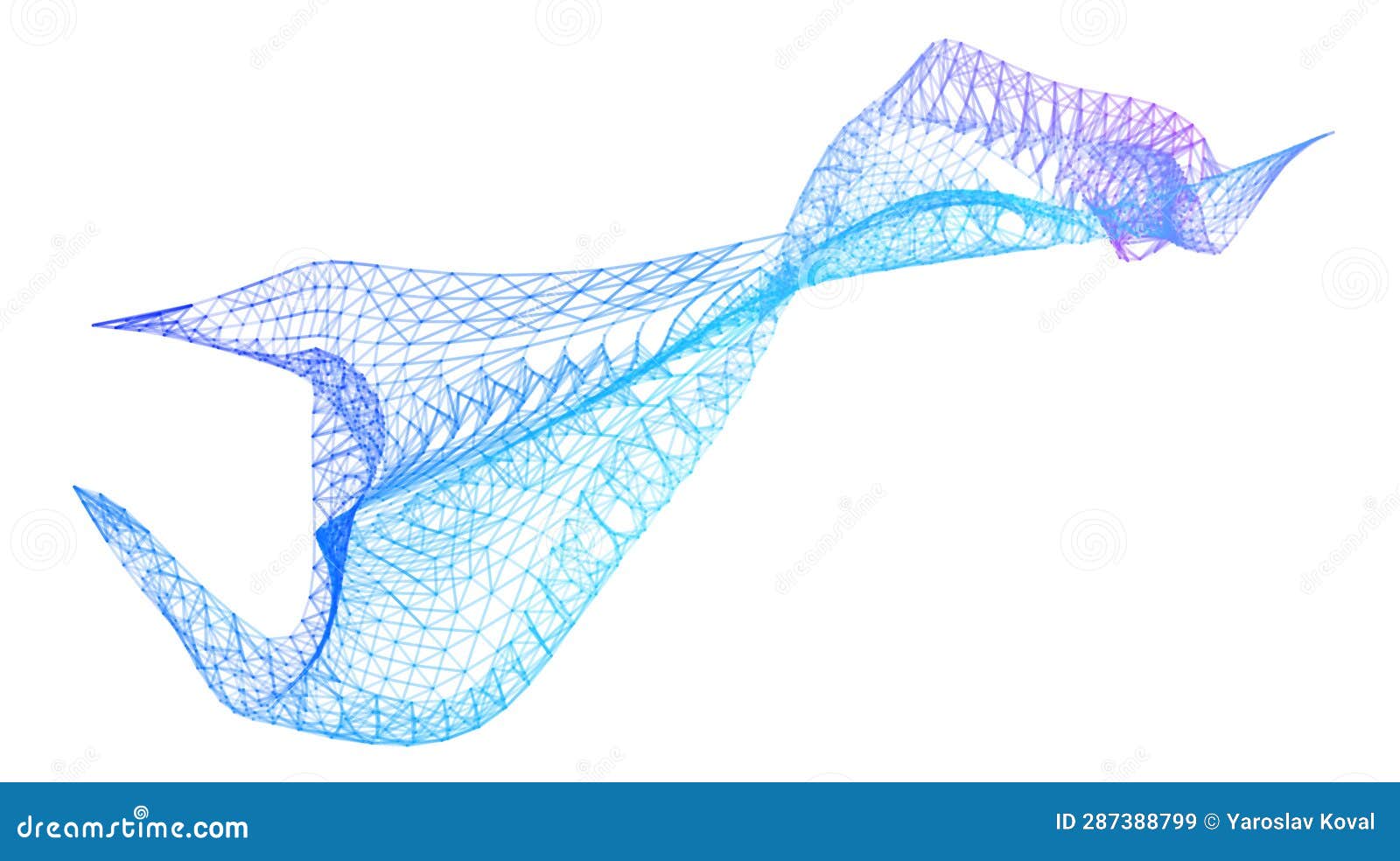 Network Lines. Net Wave Information Flow. Scientific Paradigm Solutions ...