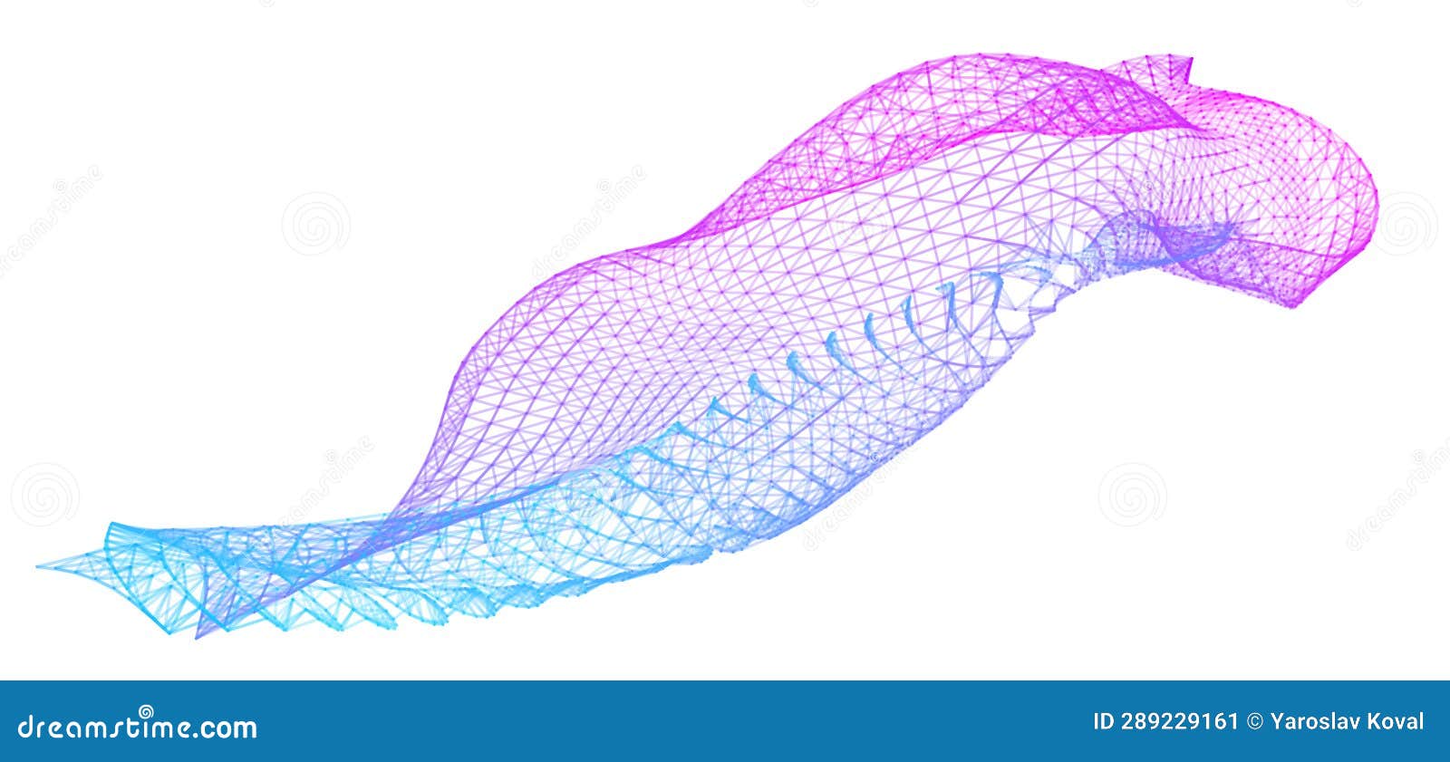 Network Lines. Net Wave Information Flow. Scientific Paradigm Solutions ...