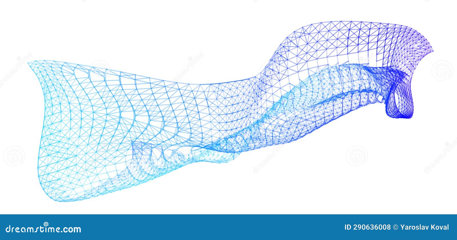 Network Lines. Net Wave Information Flow. Scientific Paradigm Solutions ...