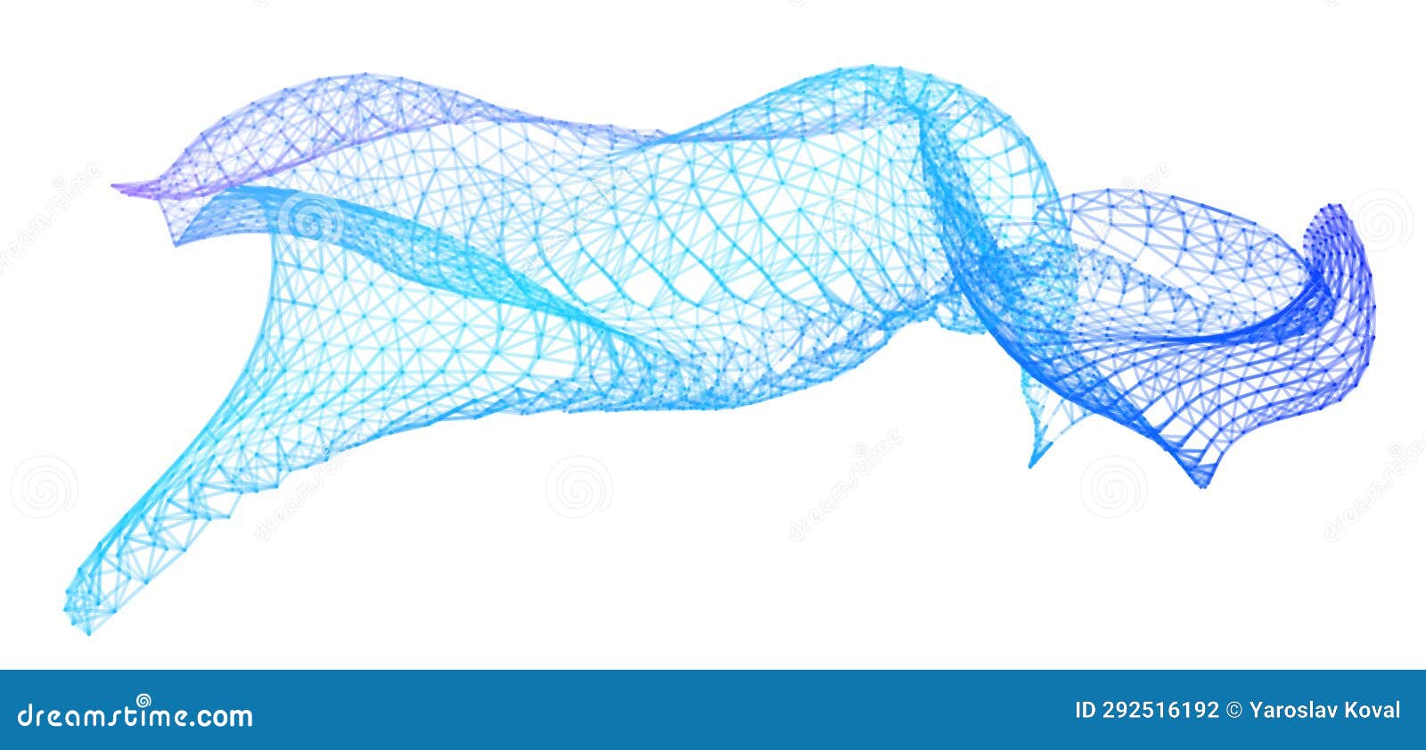 Network Lines. Net Wave Information Flow. Scientific Paradigm Solutions ...