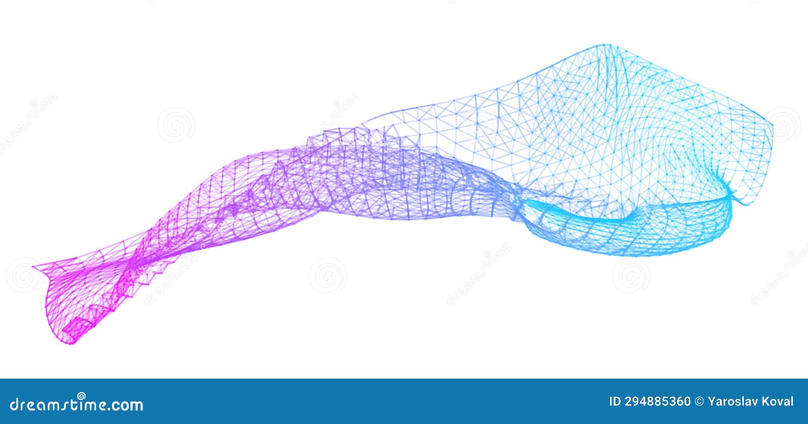Network Lines. Net Wave Information Flow. Scientific Paradigm Solutions ...