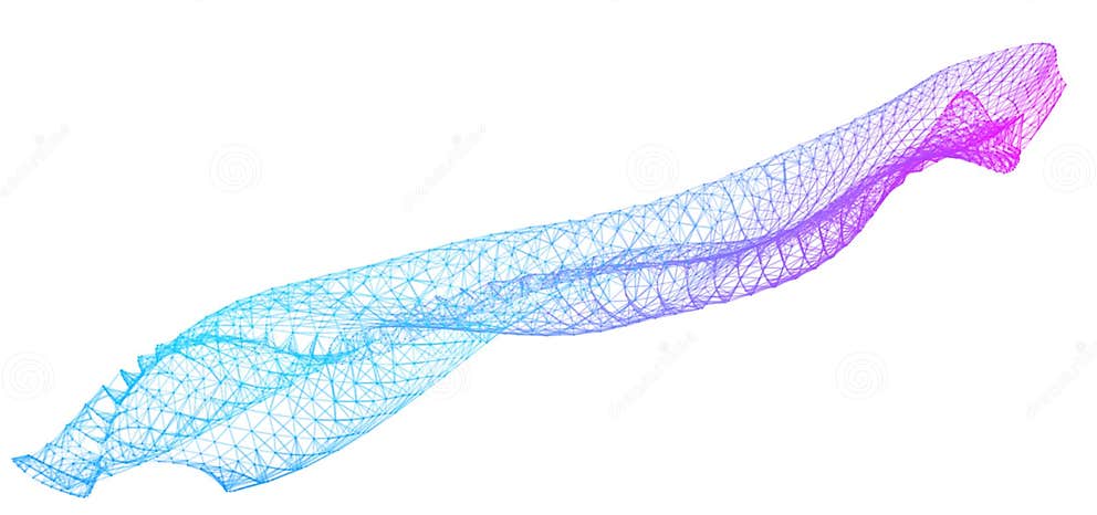 Network Lines. Net Wave Information Flow. Scientific Paradigm Solutions ...