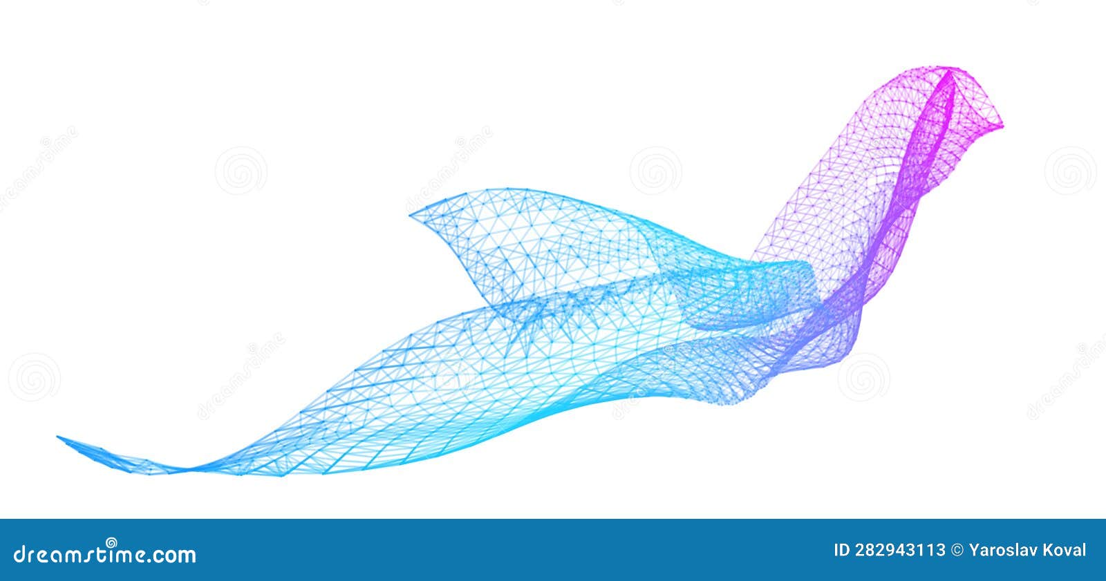 Network Lines. Net Wave Information Flow. Scientific Paradigm Solutions ...