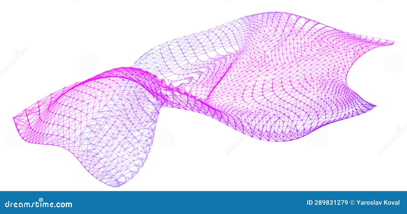 Network Lines. Net Wave Information Flow. Scientific Paradigm Solutions ...