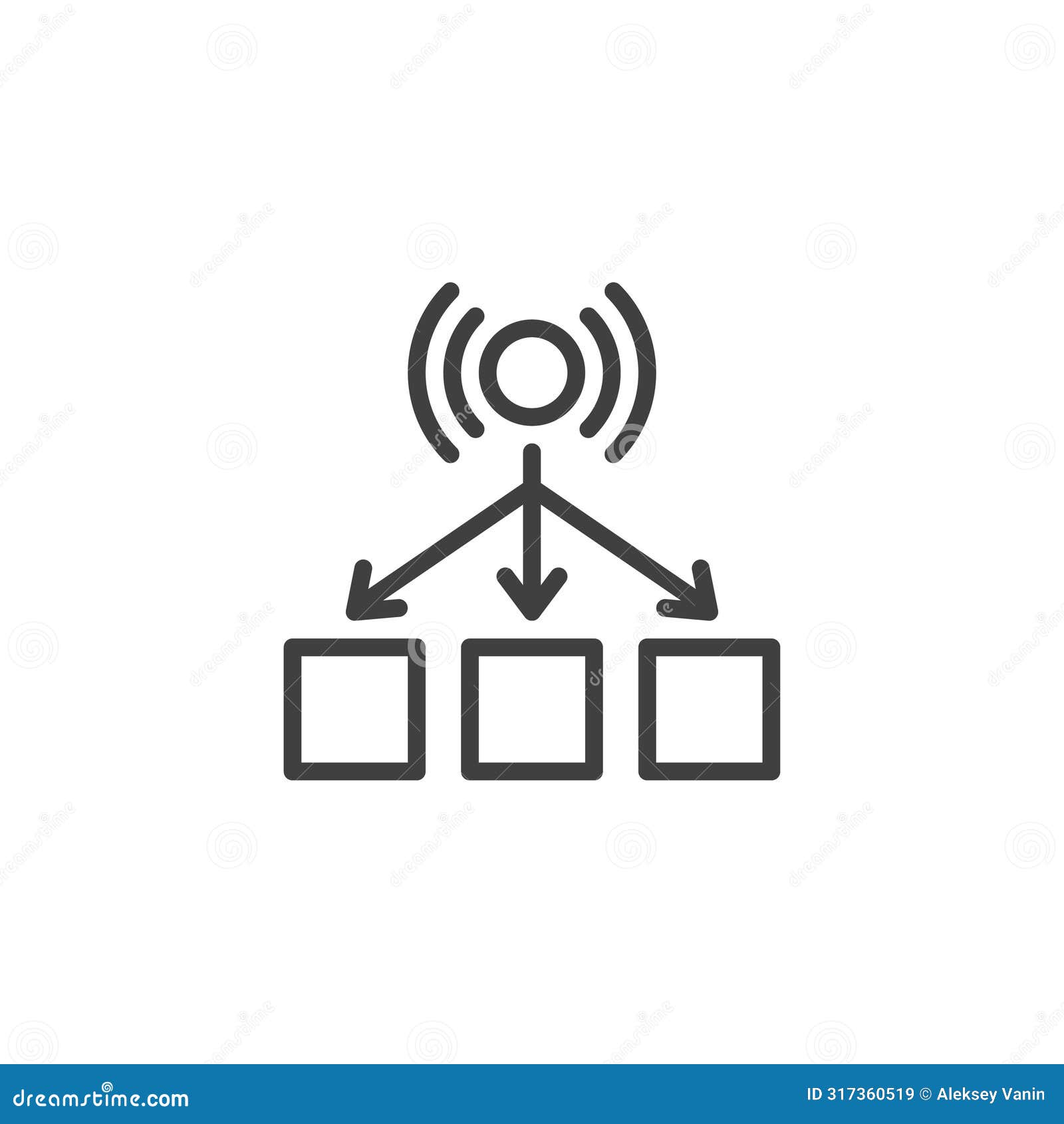 Network Load Balancer Line Icon Stock Vector - Illustration of pixel ...