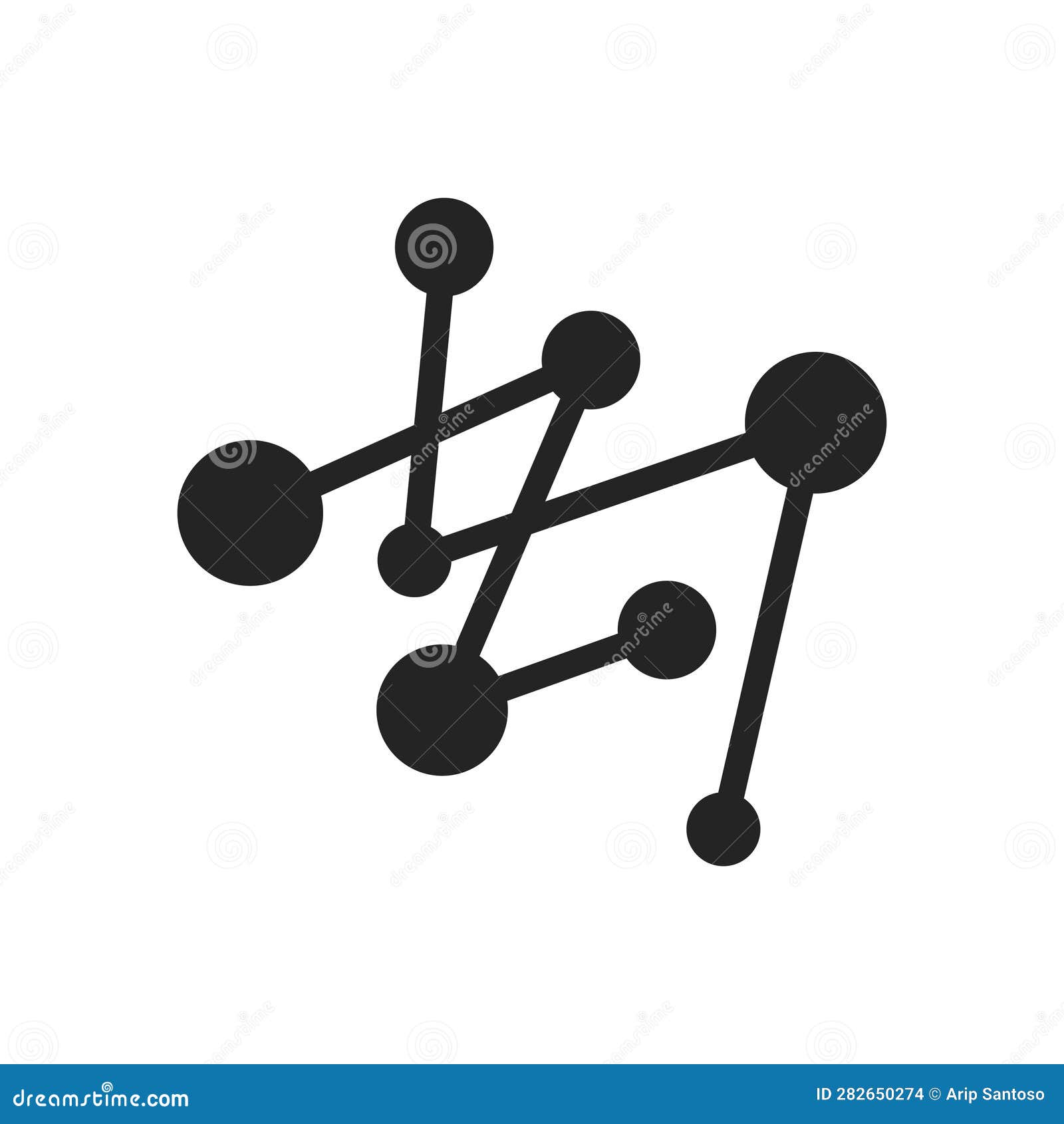 Network Logo Template. Icon Illustration Brand Identity. Isolated and ...