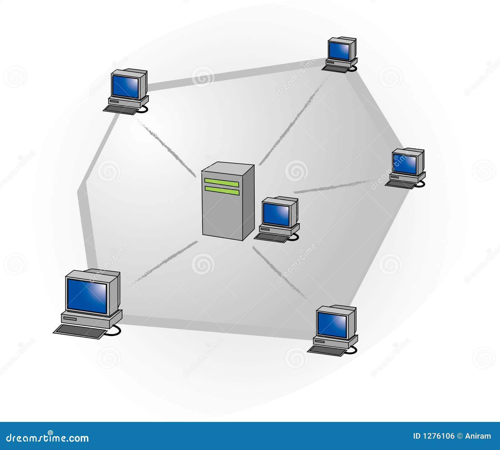Network managment stock illustration. Illustration of future - 1276106