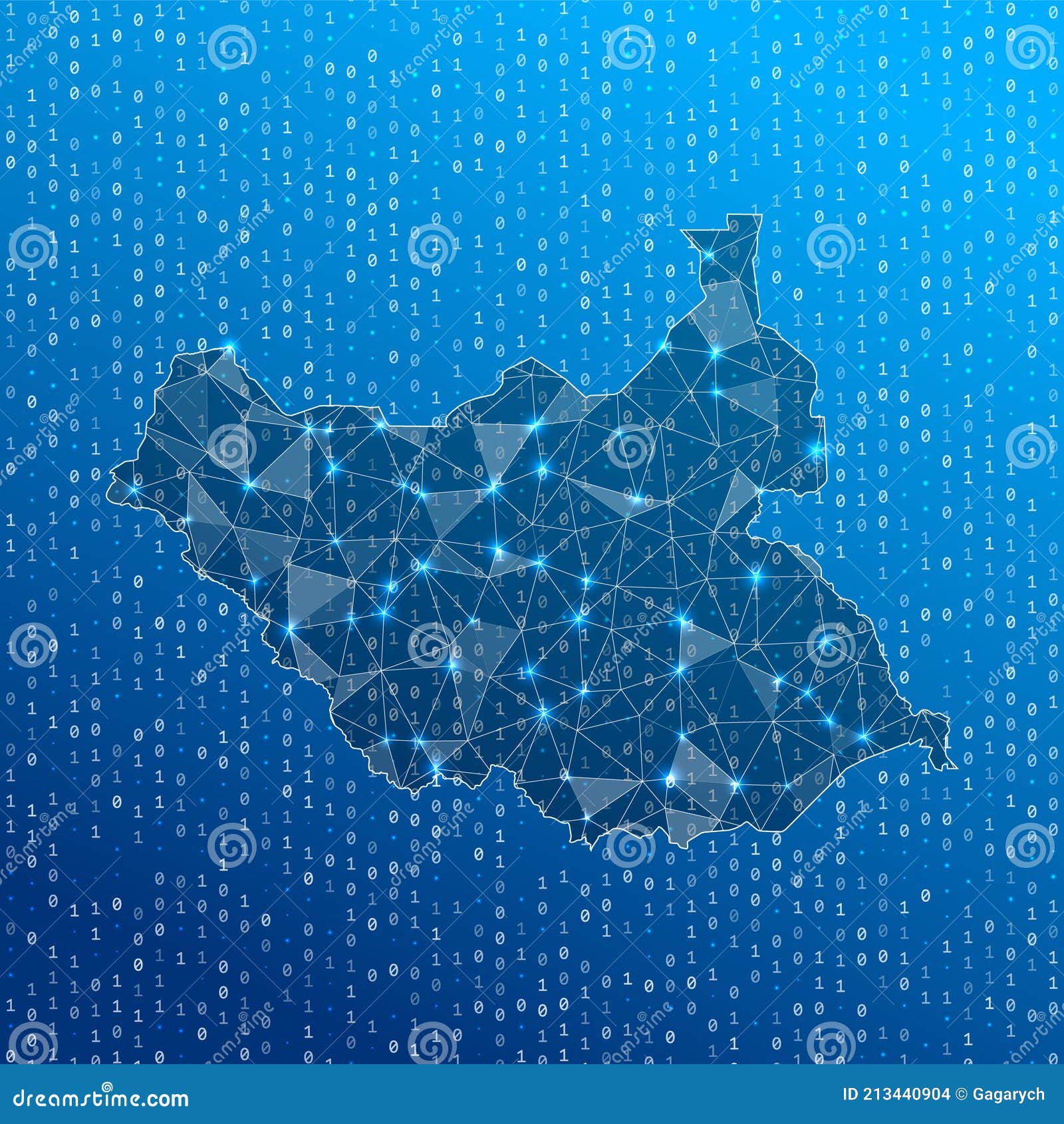 Network map of Canada. stock vector. Illustration of network - 213440904