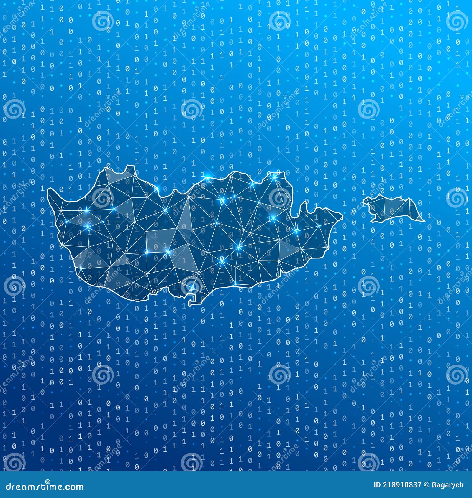 Network map of Cyprus. stock vector. Illustration of asia - 218910837