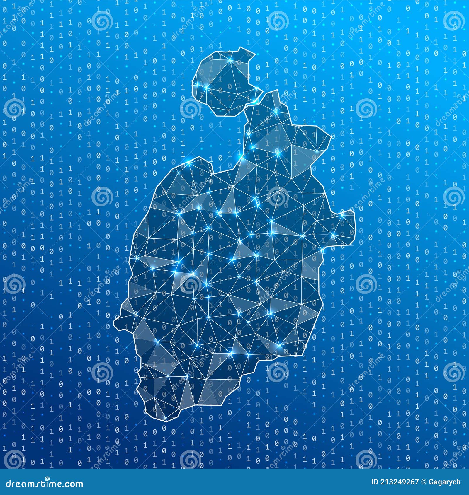 Isla De Providencia Map. Vector Illustration | CartoonDealer.com #111019166