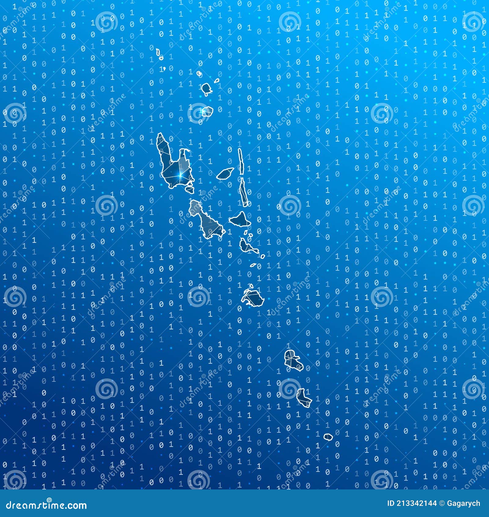 Network map of Vanuatu. stock vector. Illustration of globe - 213342144