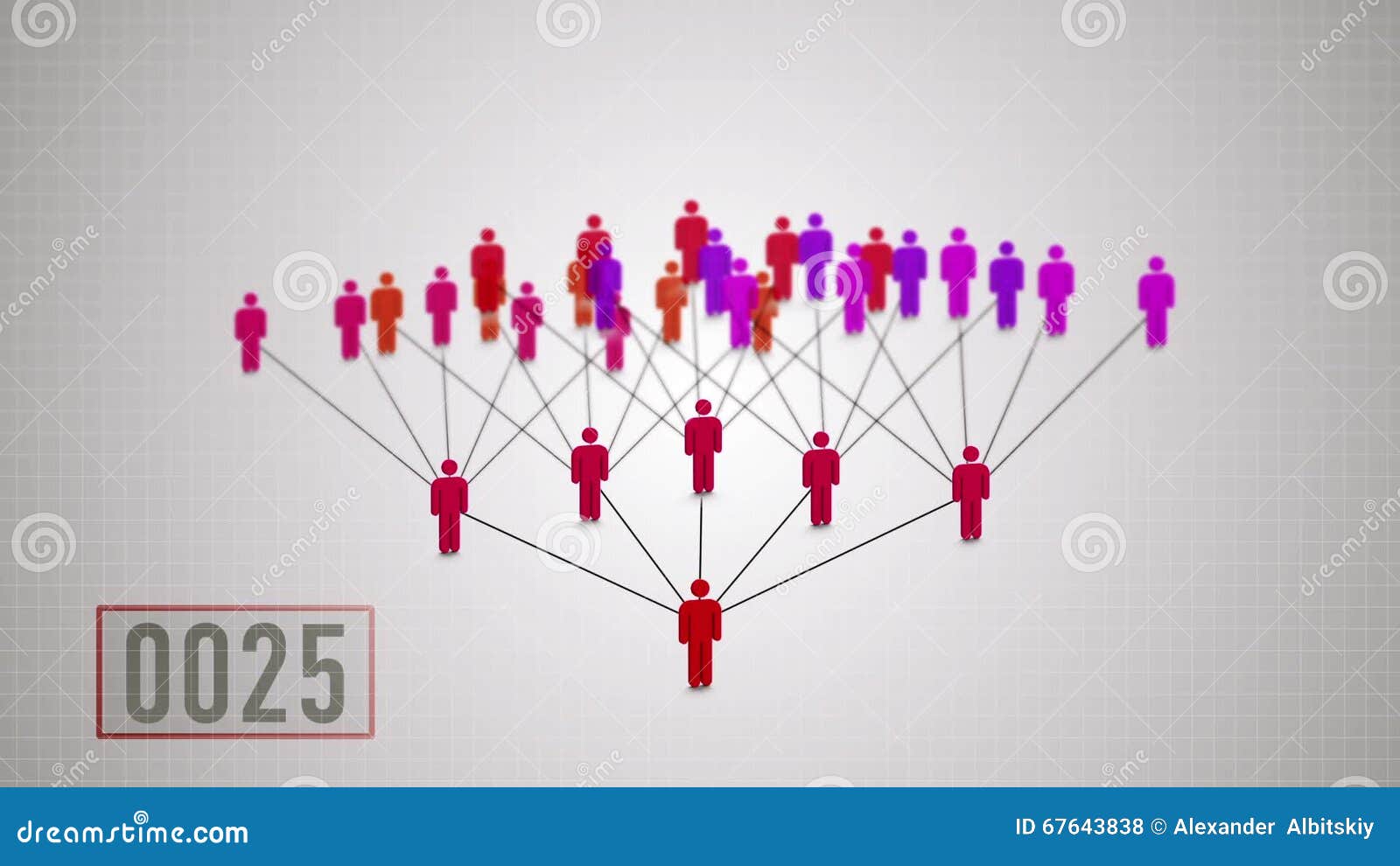 Network Marketing, Duplication Principle Stock Footage - Video of ...