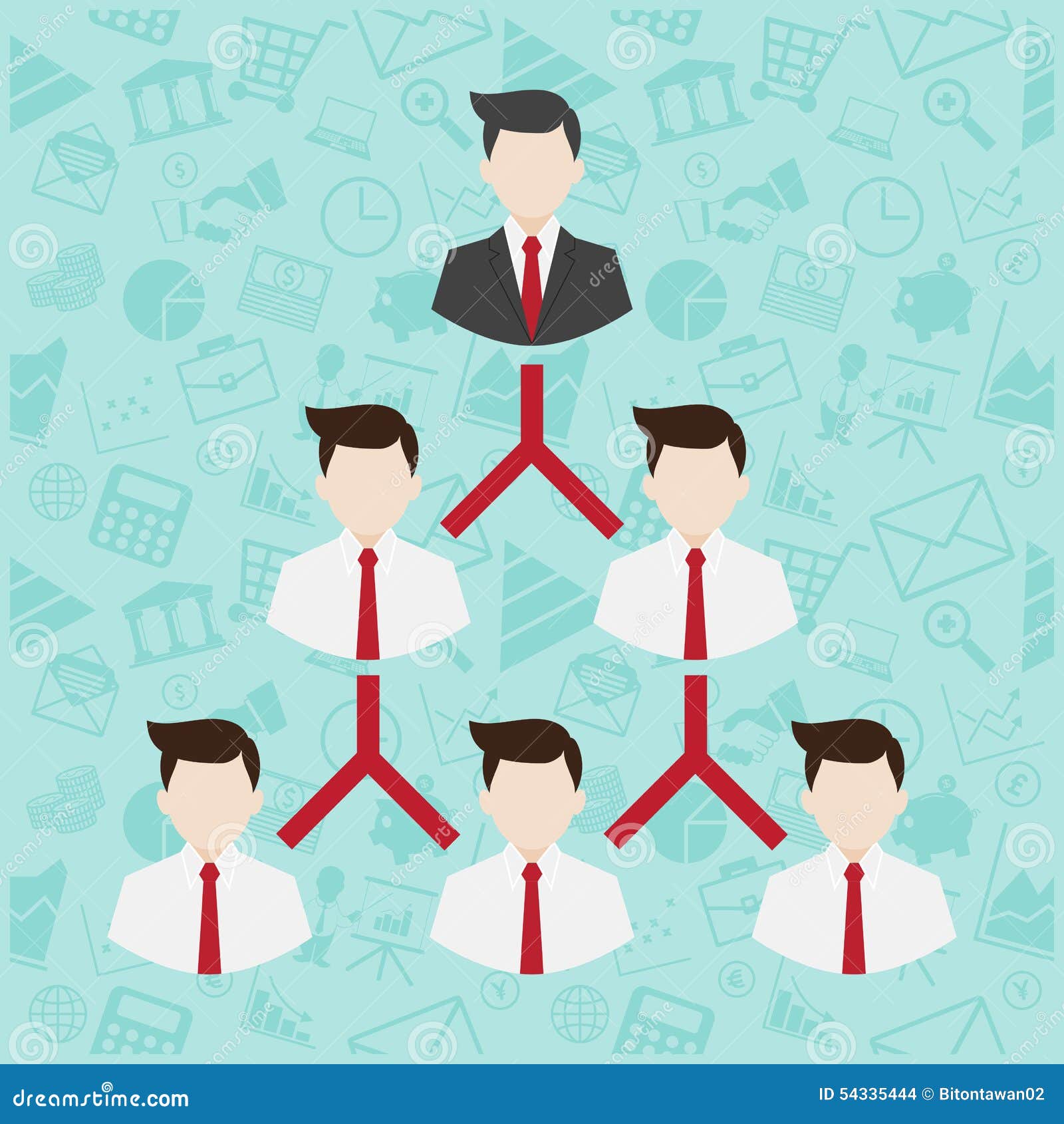 Network Marketing symbol stock vector. Illustration of connection ...