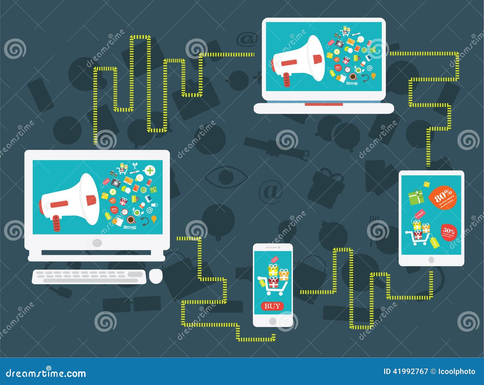 Network Marketing stock vector. Illustration of business - 41992767