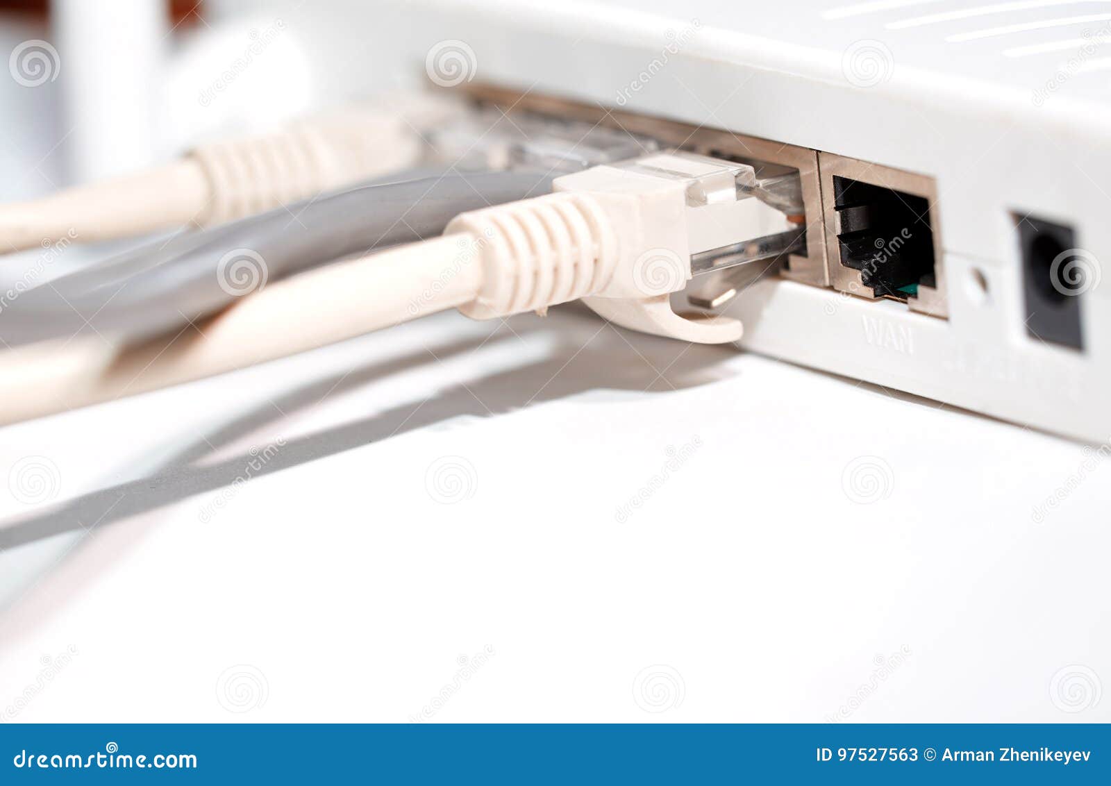 Network modem stock image. Image of ethernet, industry - 97527563