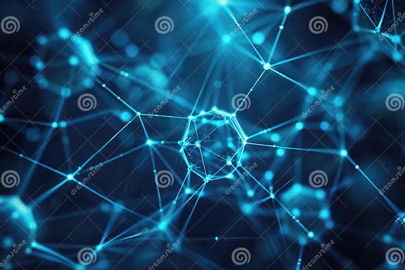 Network of Nodes: a High-tech Visual Representation of Nodes and ...