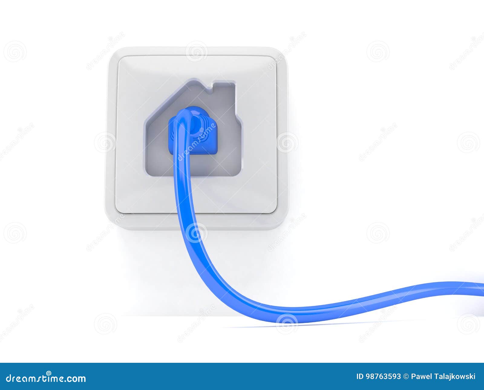 Telecommunication Outlet Symbols Vector Illustration | CartoonDealer ...