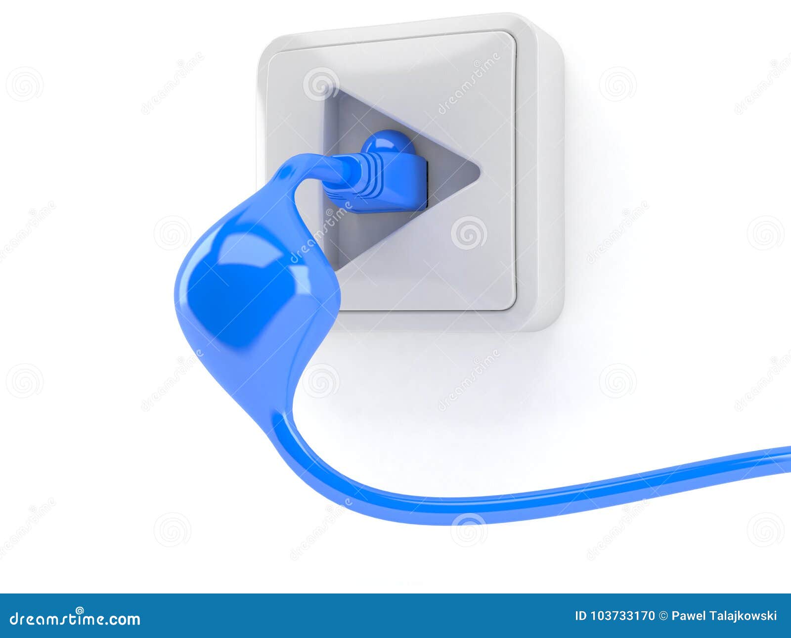 Telecommunication Outlet Symbols Vector Illustration | CartoonDealer ...