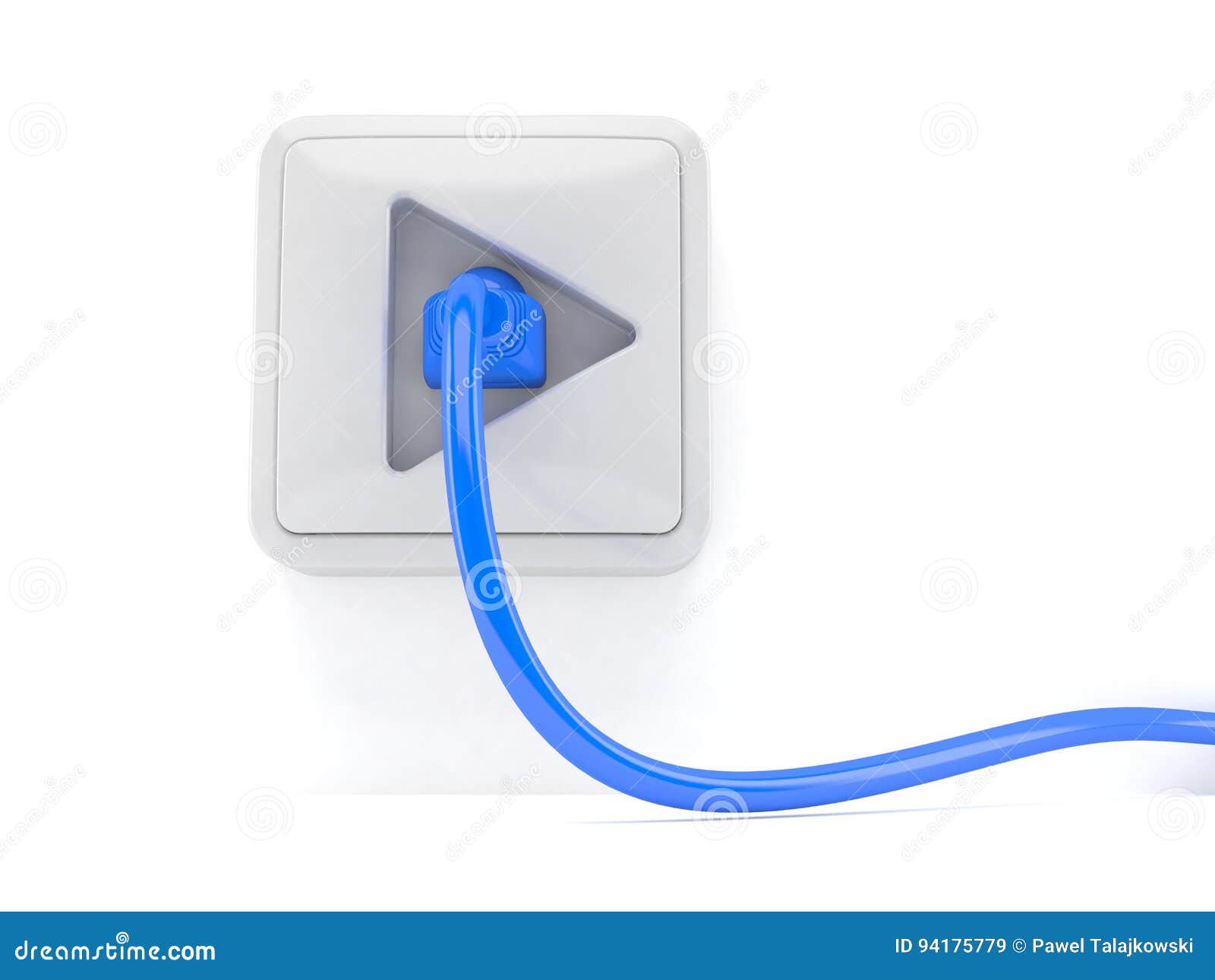 Telecommunication Outlet Symbols Vector Illustration | CartoonDealer ...