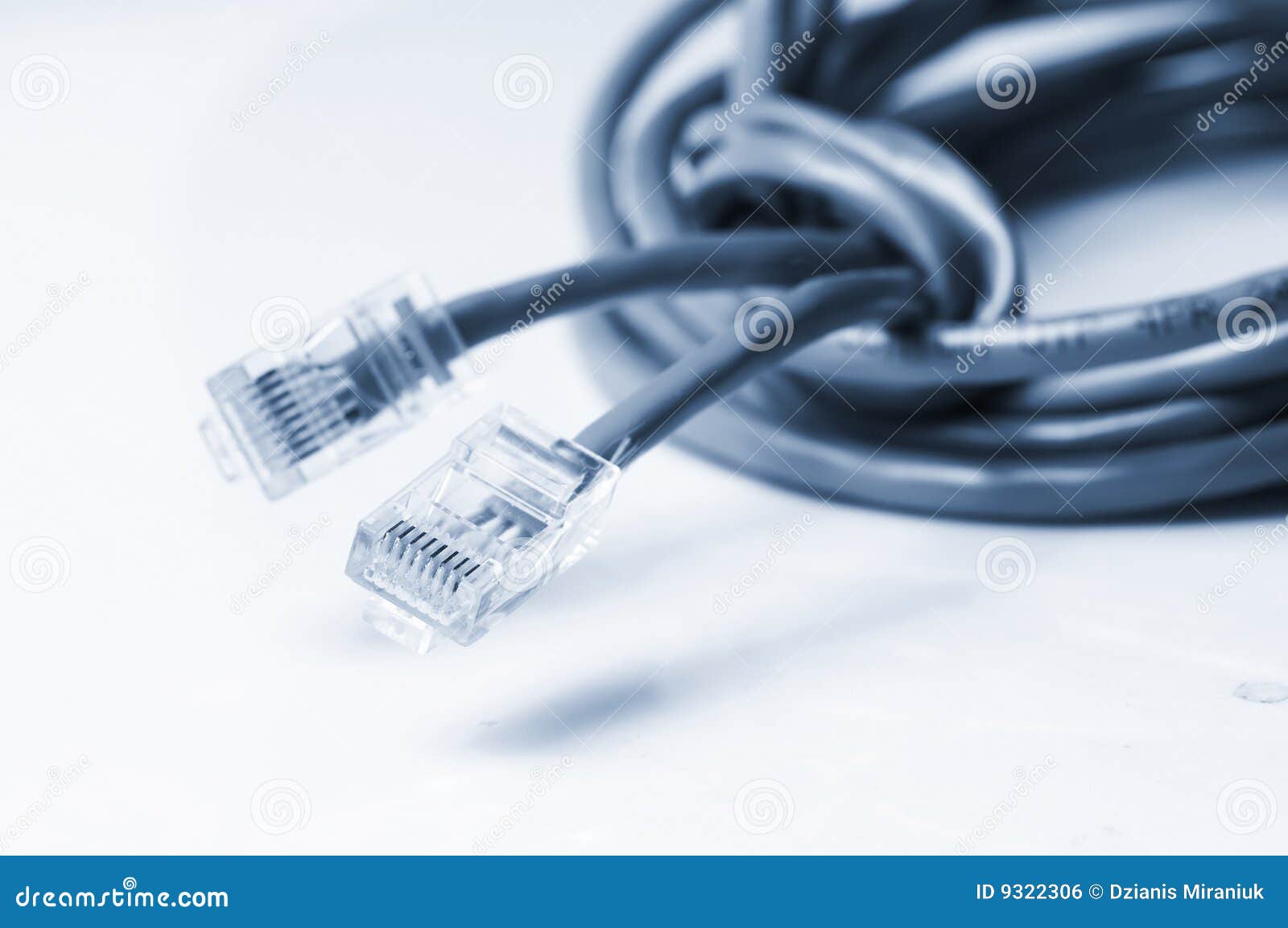 Network and patch cables stock photo. Image of digital - 9322306