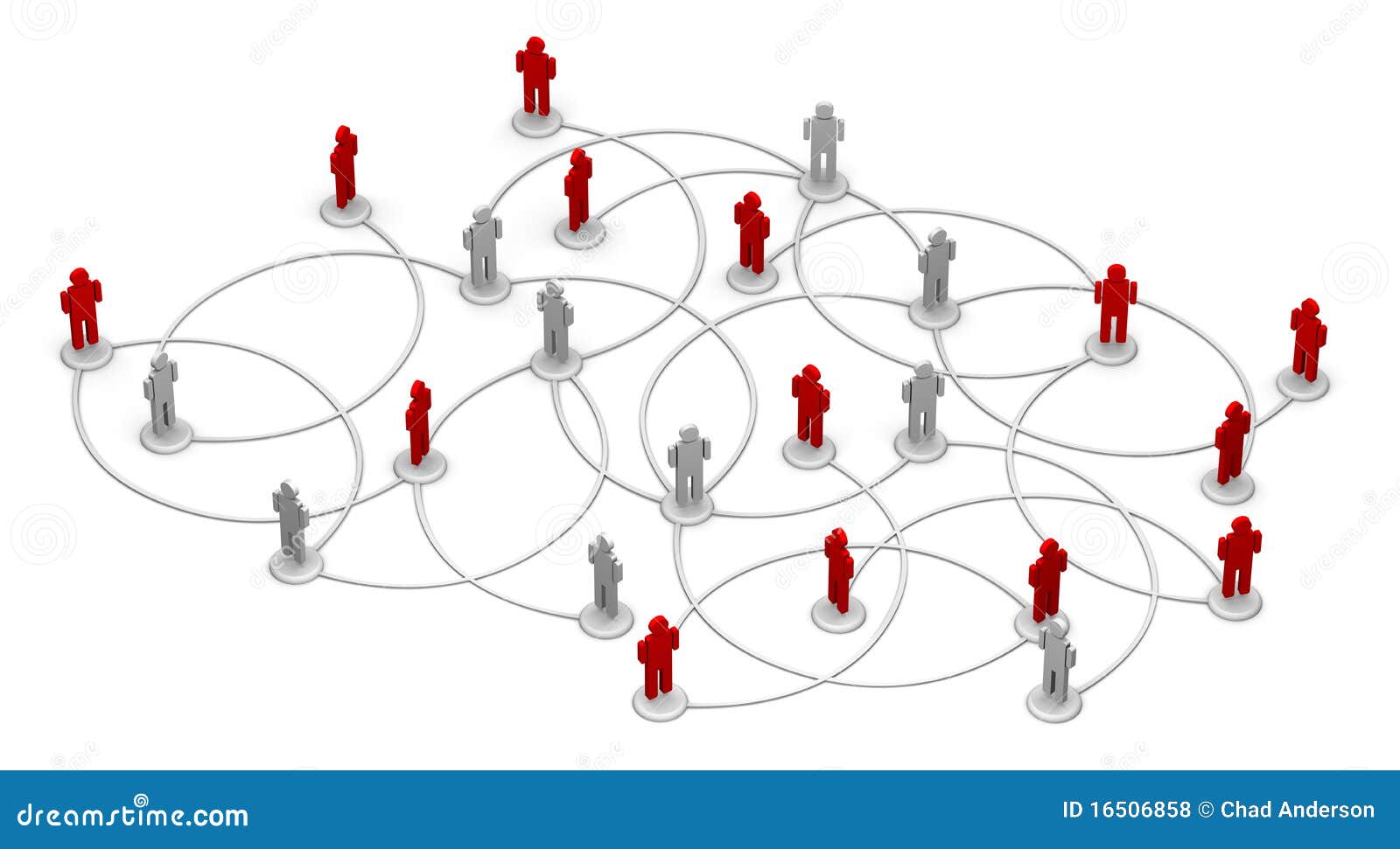 Network of People stock illustration. Illustration of organization ...