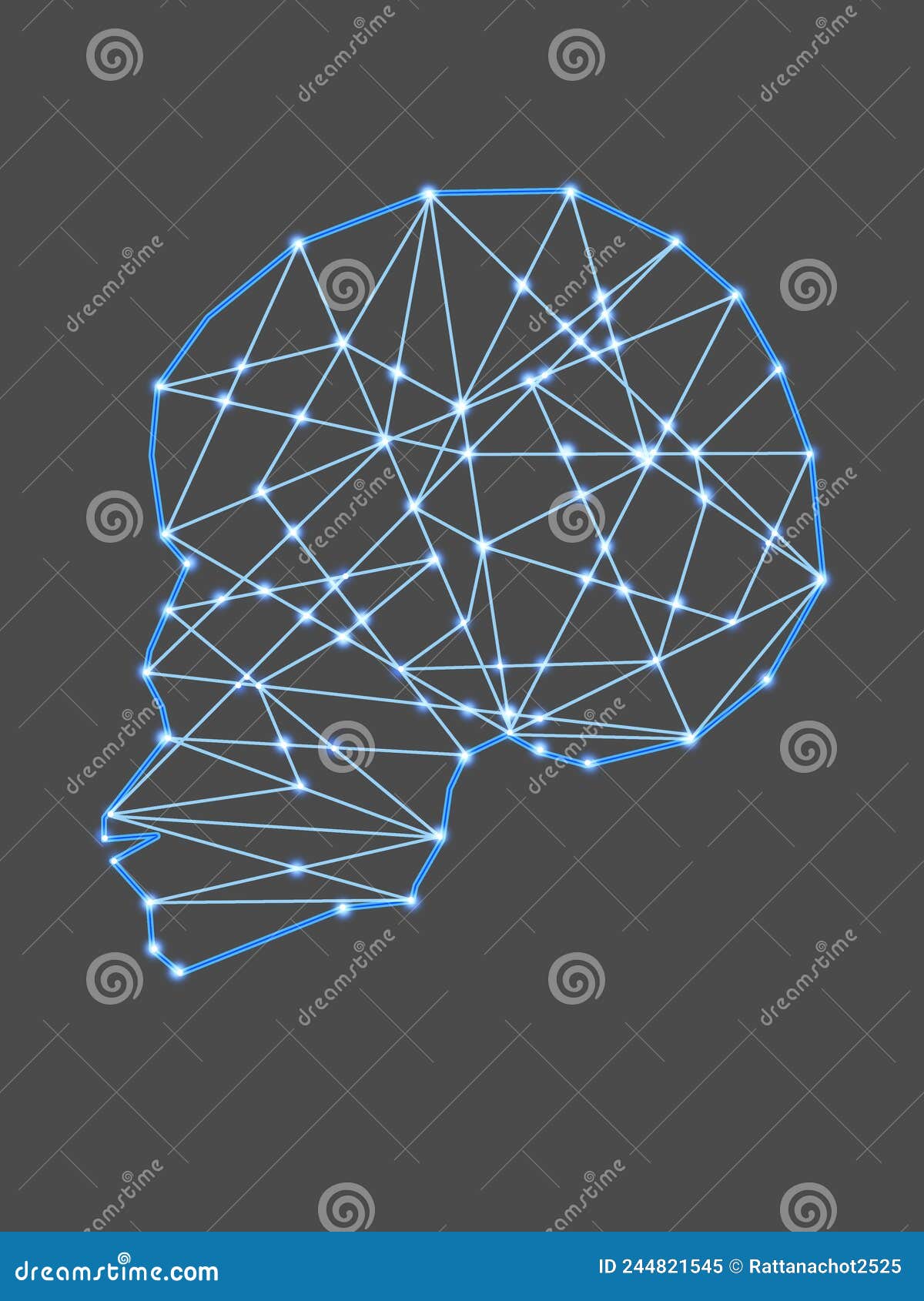 A Network of Pins and Threads in the Shape of a Stream of Information ...