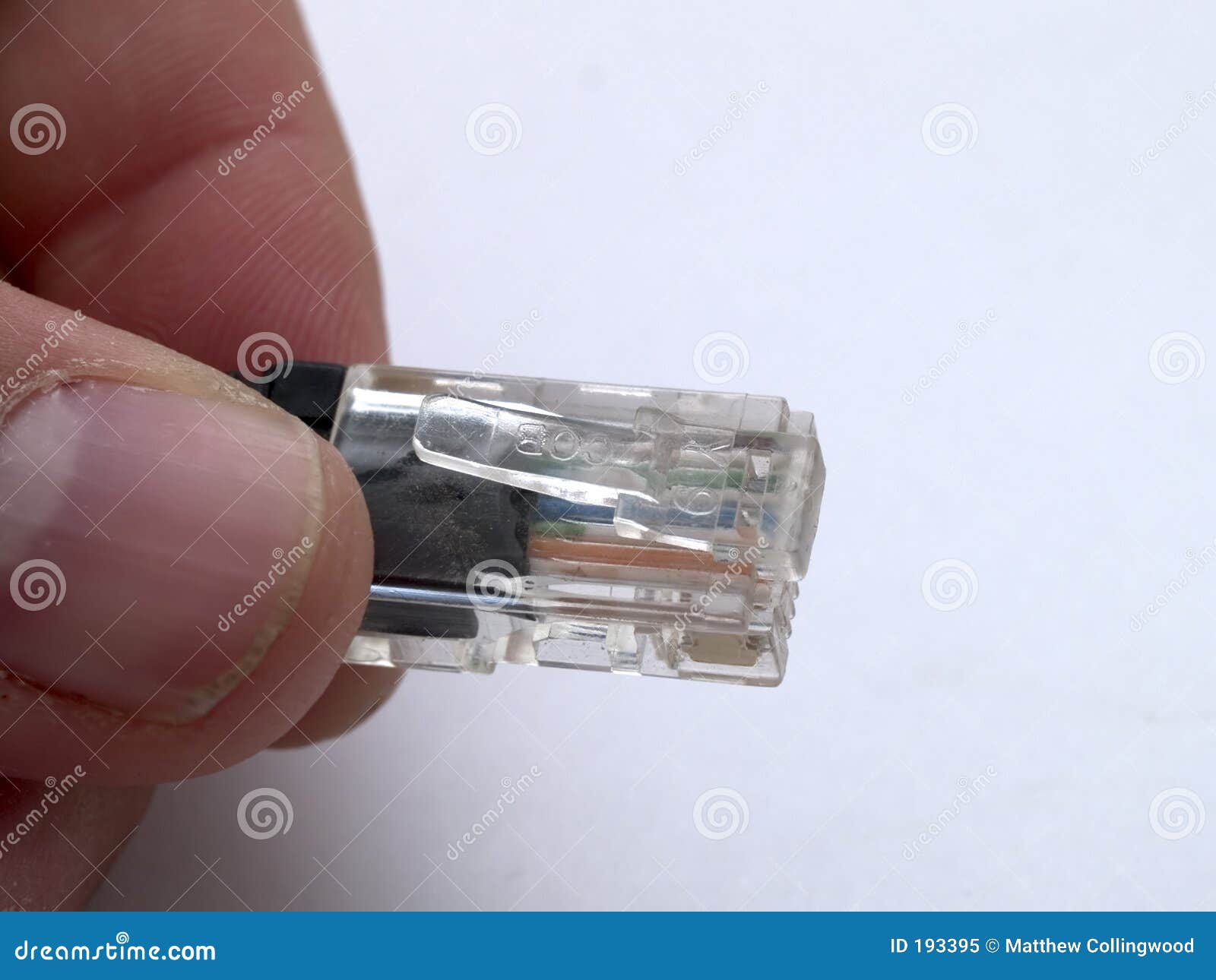 Network Plug stock image. Image of ethernet, technology - 193395