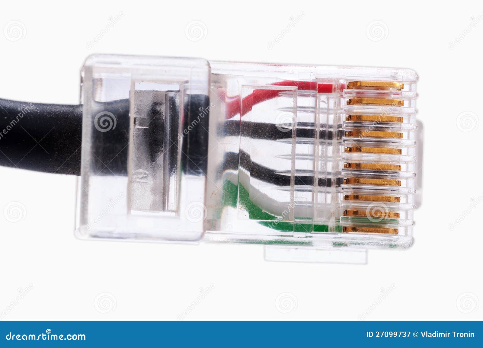 Network plug stock image. Image of communication, equipment - 27099737