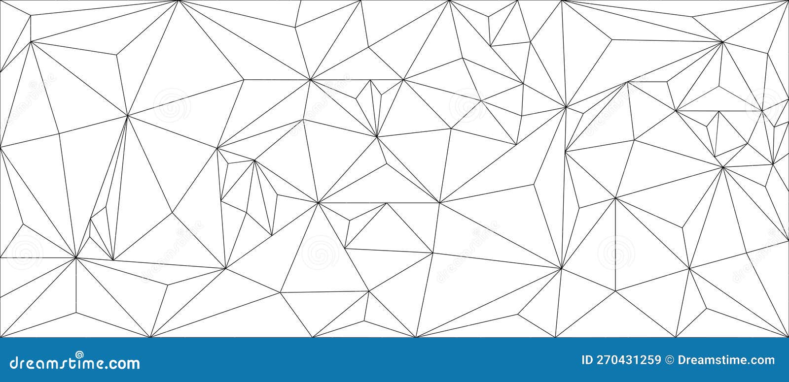 Network Polygonal Mesh Background. Crystal Design with Futuristic ...