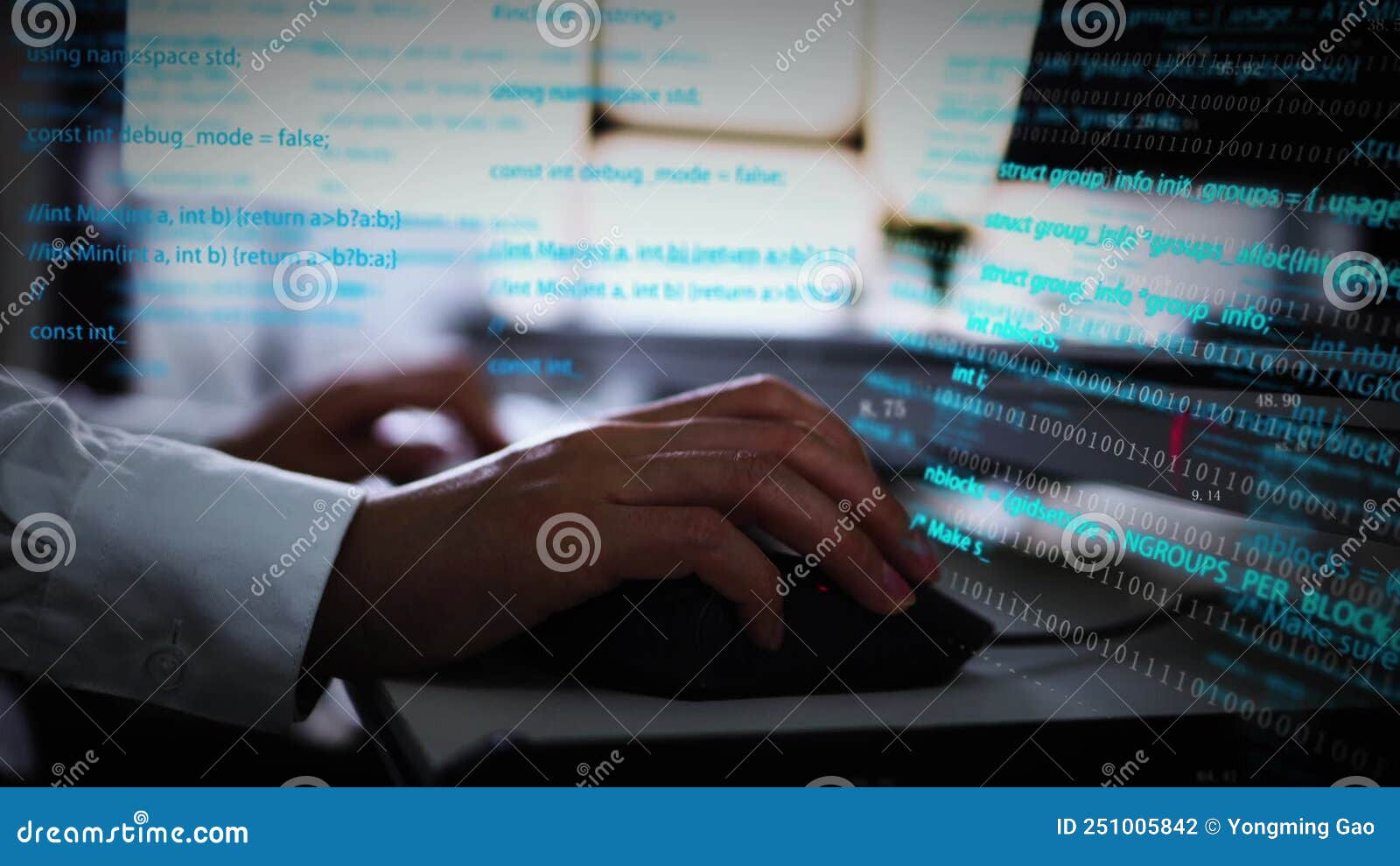 Network Programmer Keyboard Typing Program Stock Footage - Video of ...