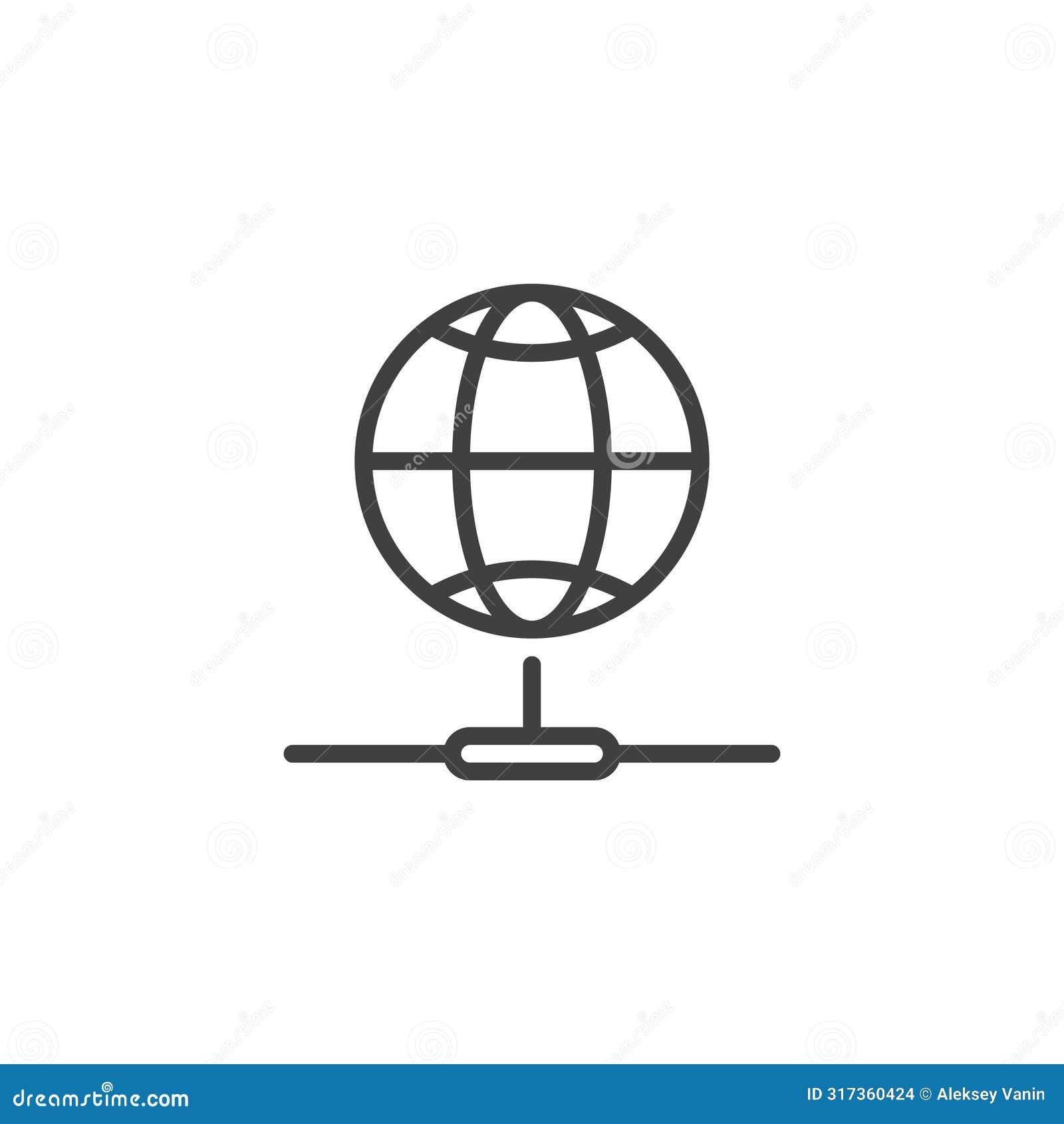 Network Protocol line icon stock vector. Illustration of perfect ...