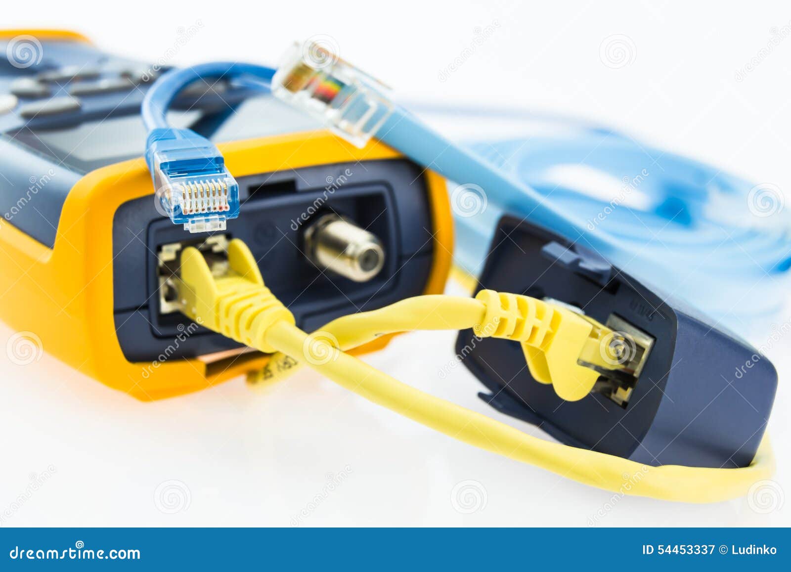 Rj45 Cable Tester Stock Image | CartoonDealer.com #86571517