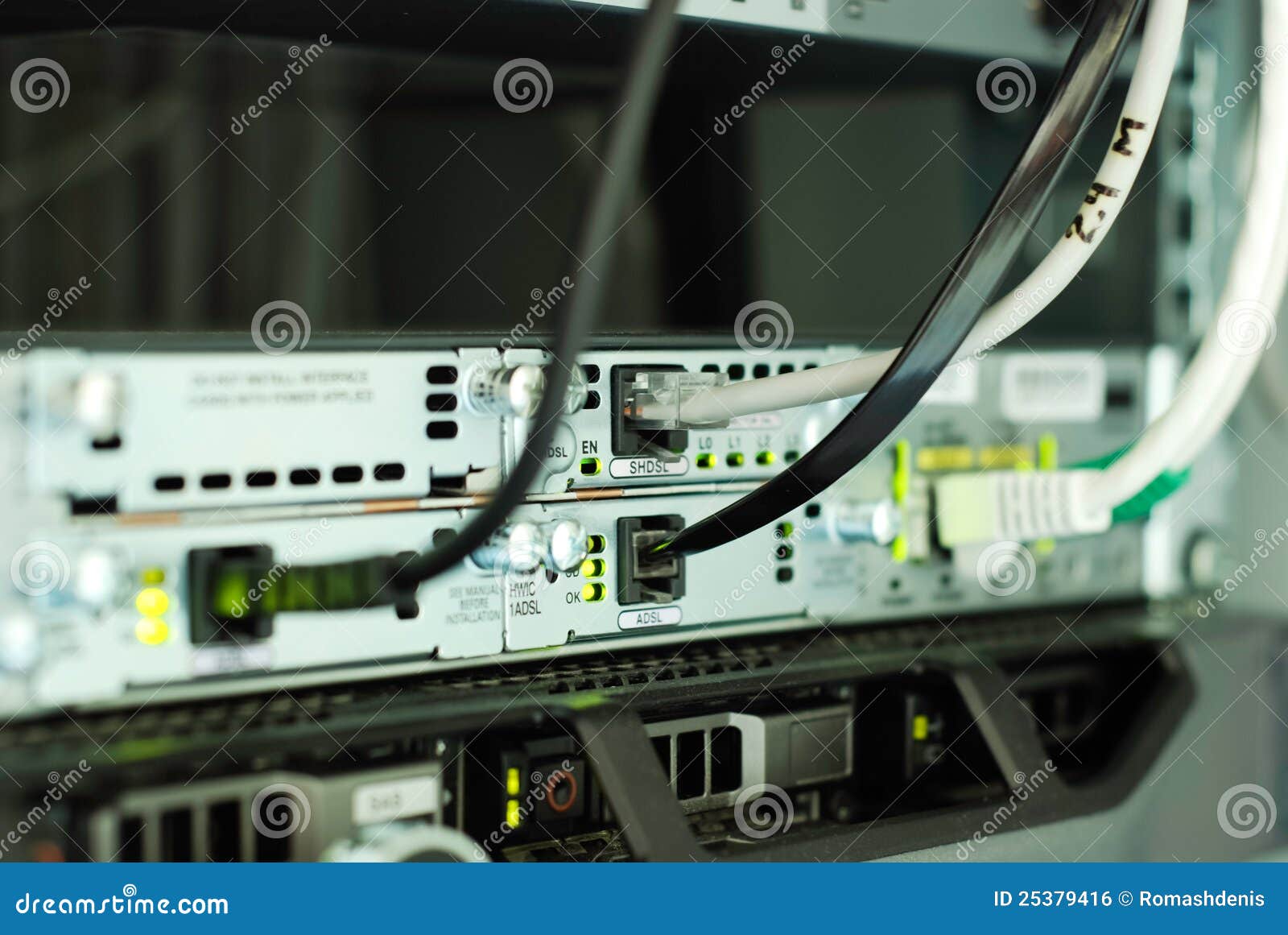 Network router stock photo. Image of communication, equipment - 25379416