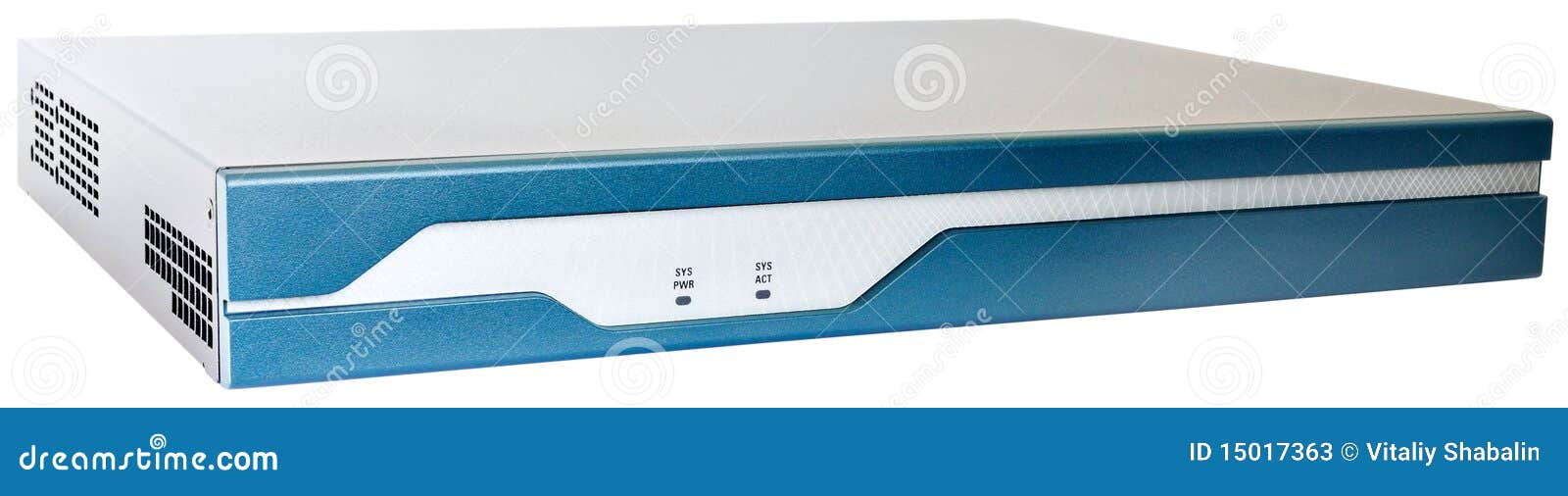 Network router on white stock image. Image of equipment - 15017363