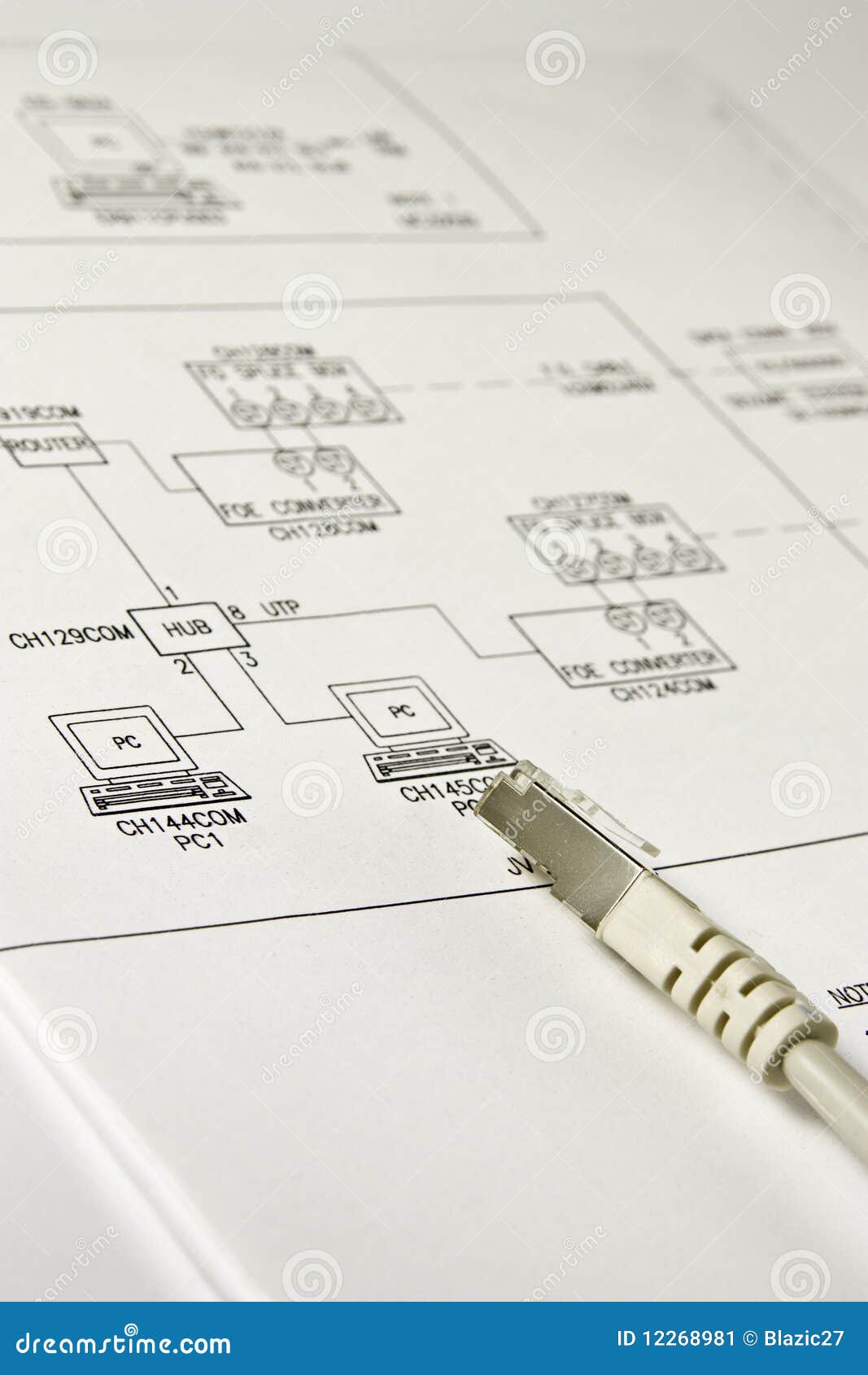 Network scheme stock image. Image of data, contact, digital - 12268981