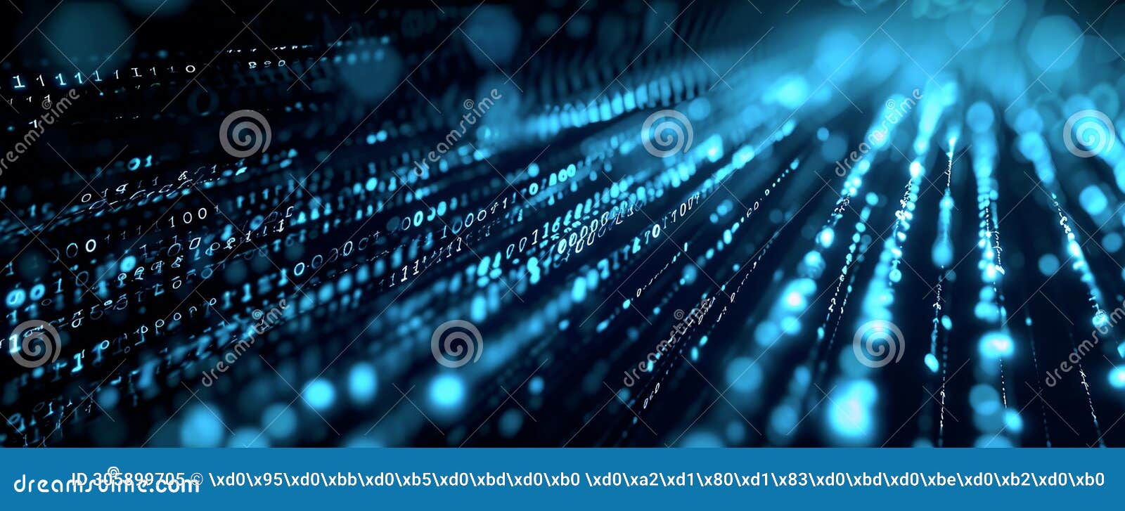 Network Security, Abstract Blue Background for Design on the Topic of ...