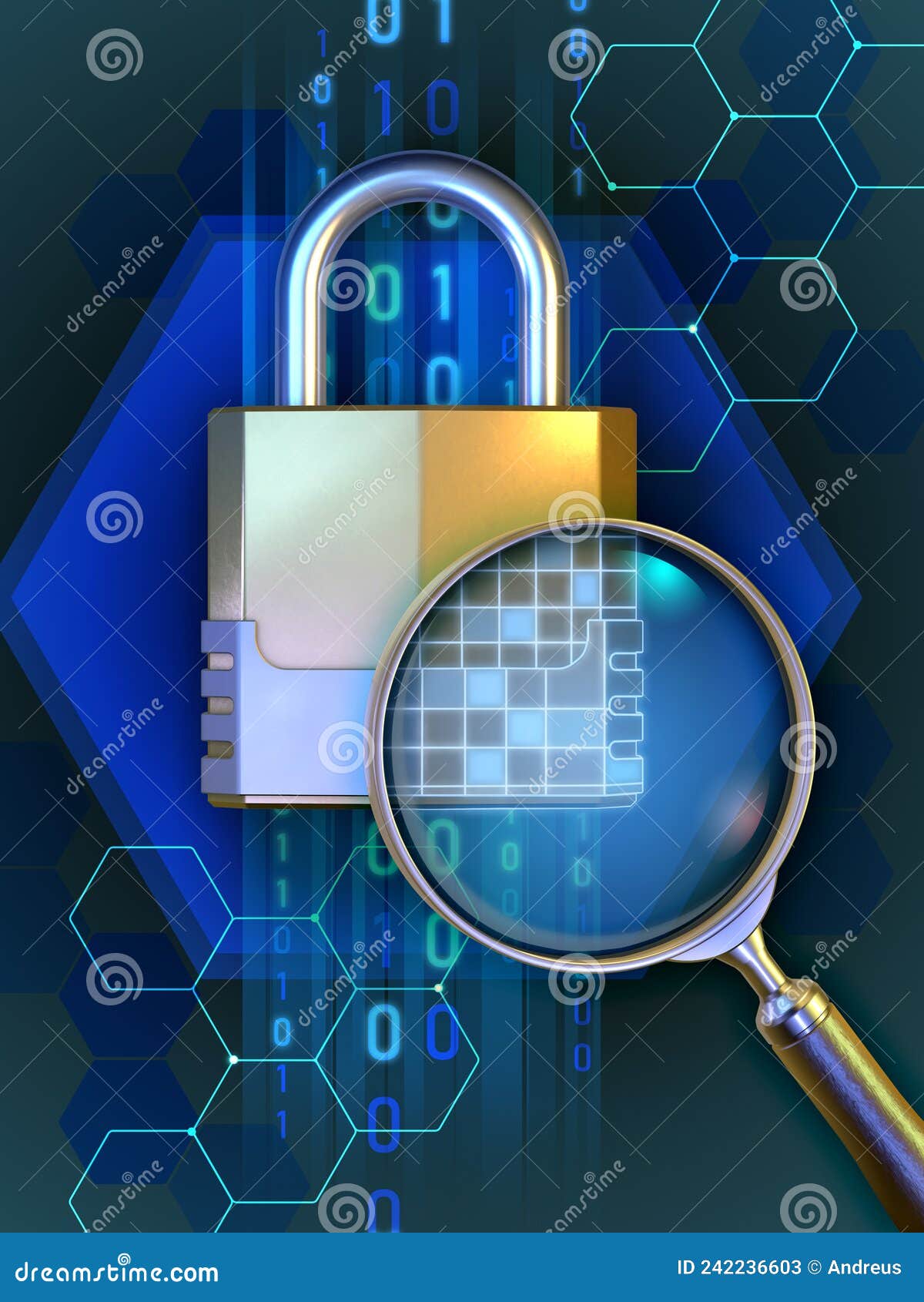 Network security check stock image. Image of monitor - 242236603
