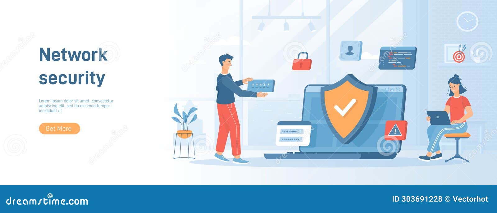 Network Security, Cybersecurity, Protection of Personal Data. Online ...