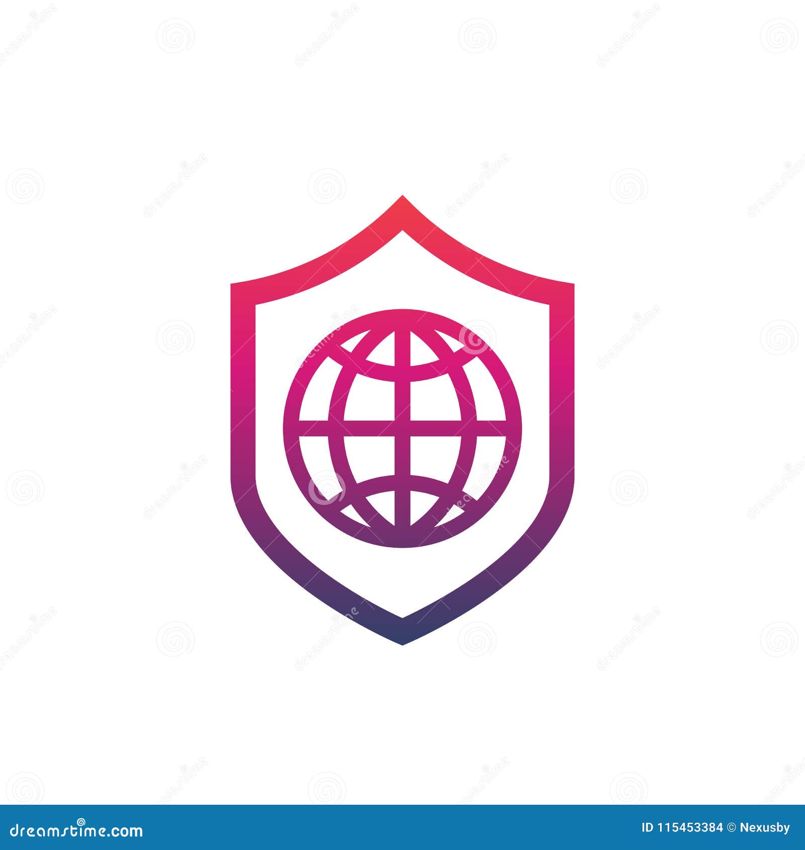 Cyber Security Globe Shield Stock Illustrations – 672 Cyber Security ...
