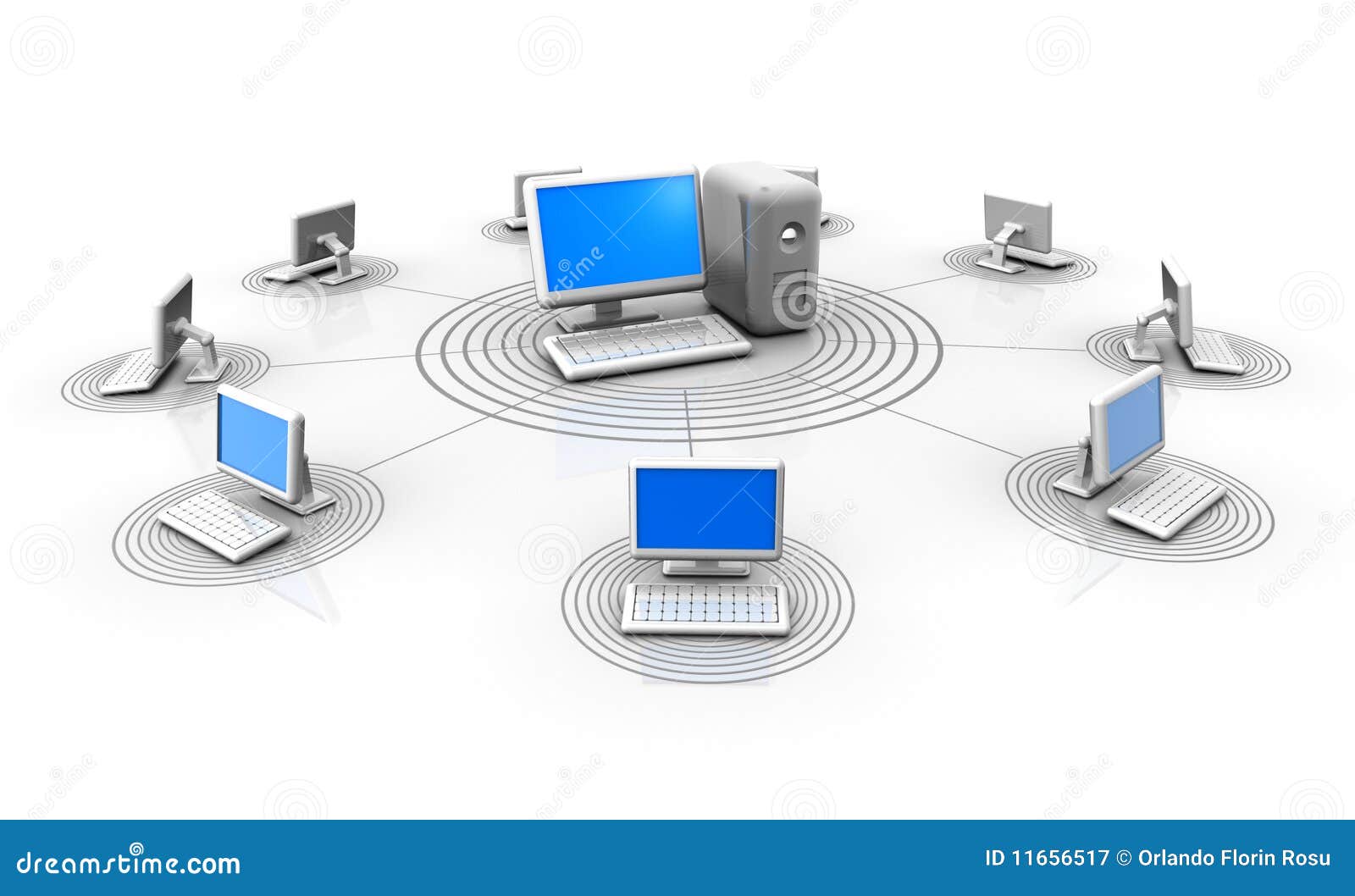 Network server stock illustration. Illustration of communications ...