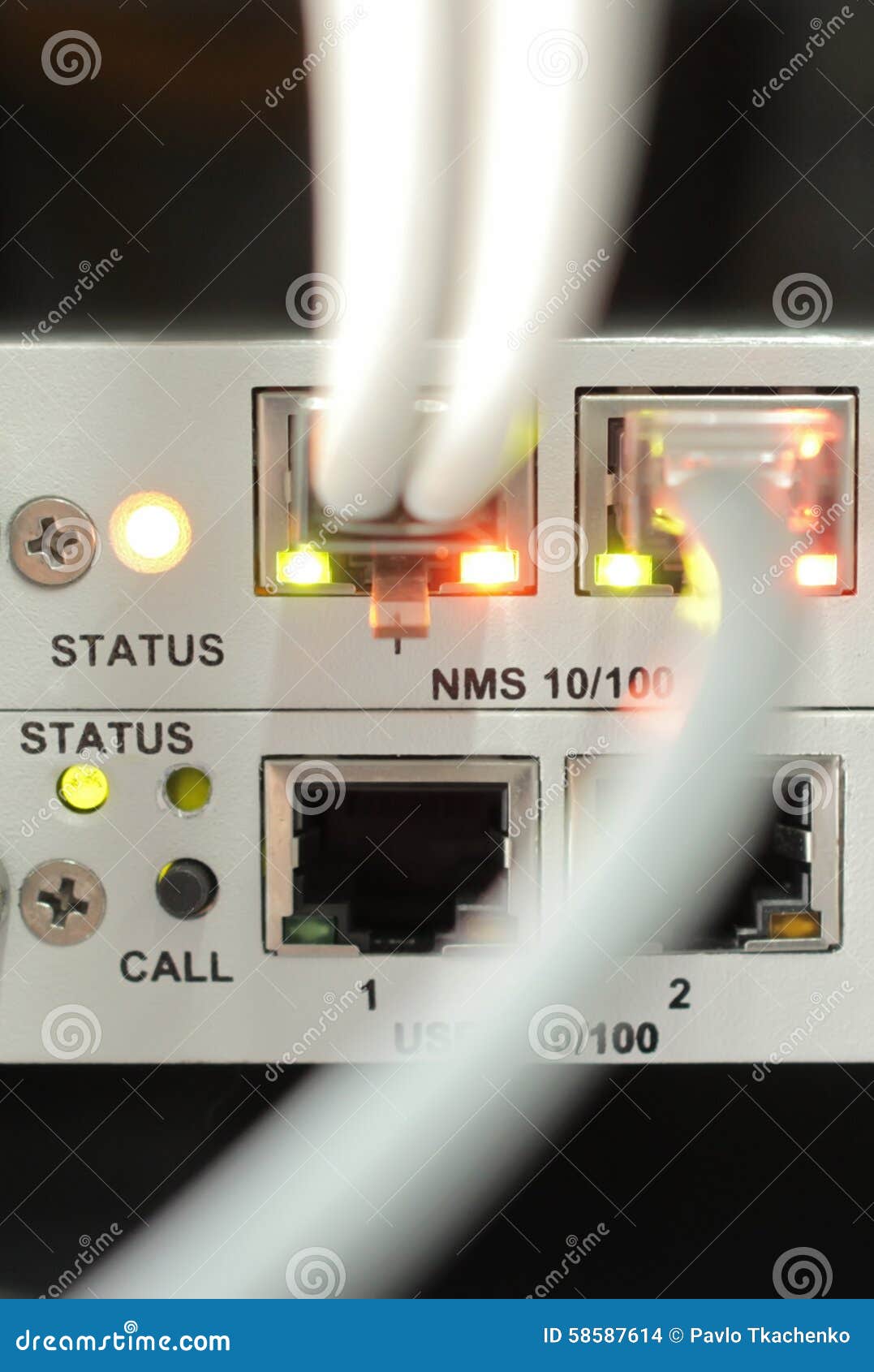 Network Server Control stock photo. Image of internet - 58587614