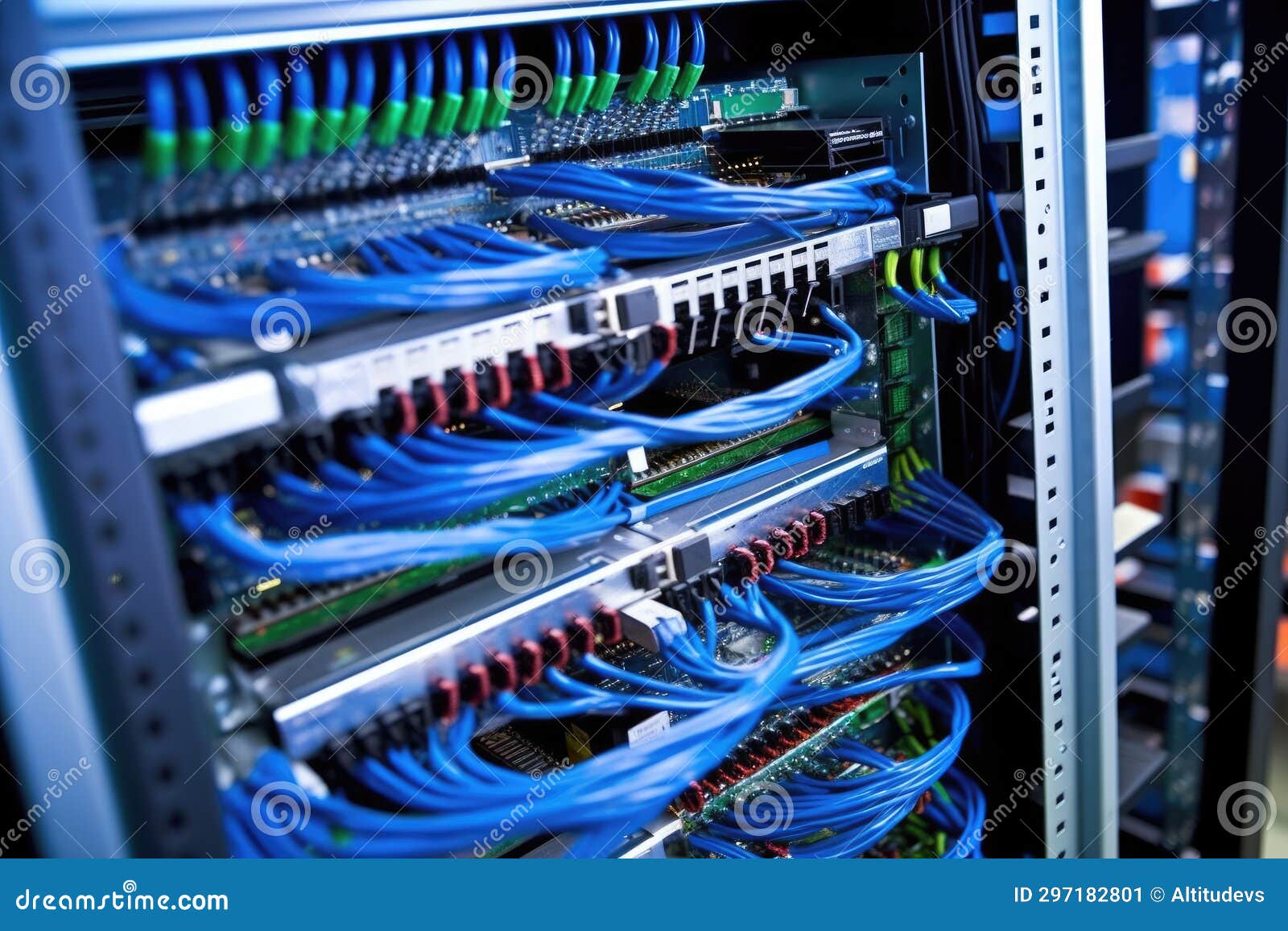 Network Server with a Focus on Its Embedded System Stock Image - Image ...