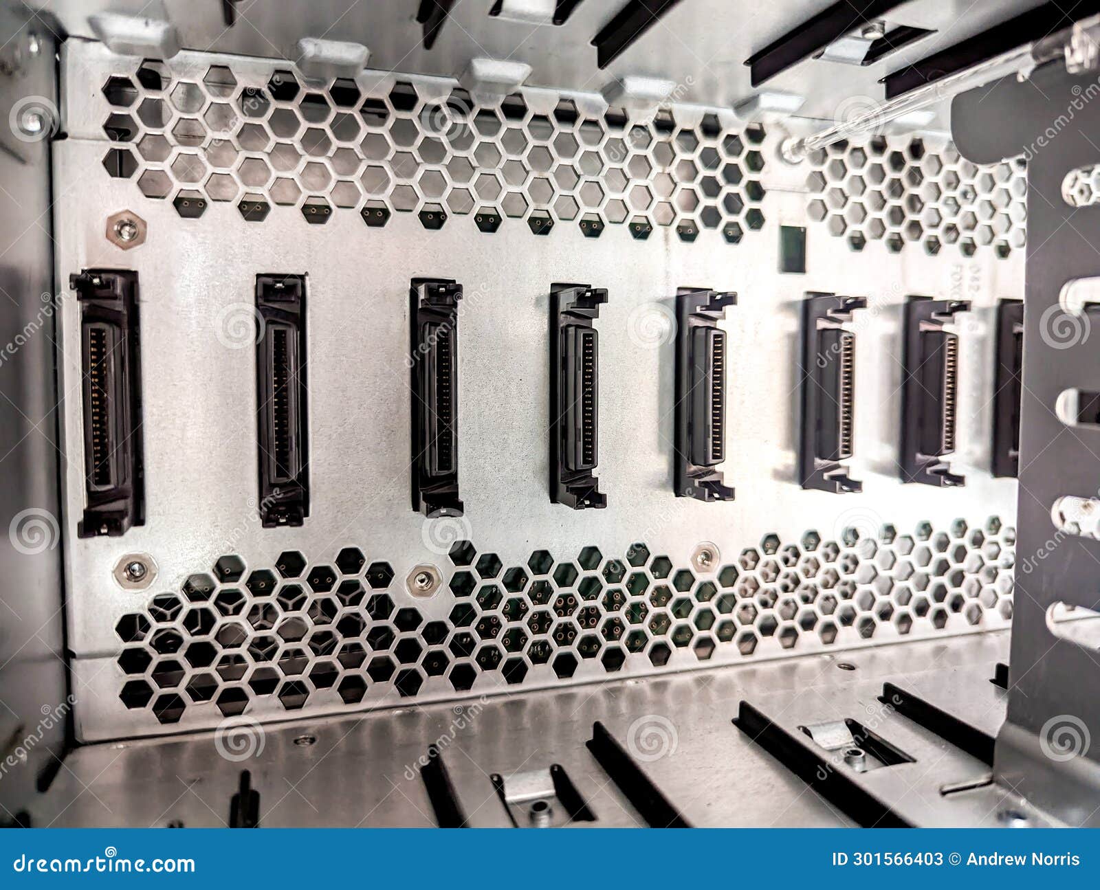 Network Server Ports stock image. Image of hardware - 301566403