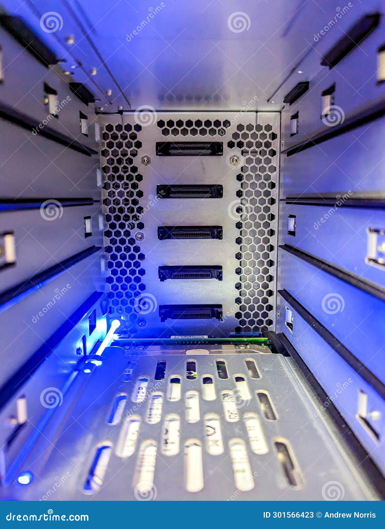 Network Server Ports stock image. Image of information - 301566423