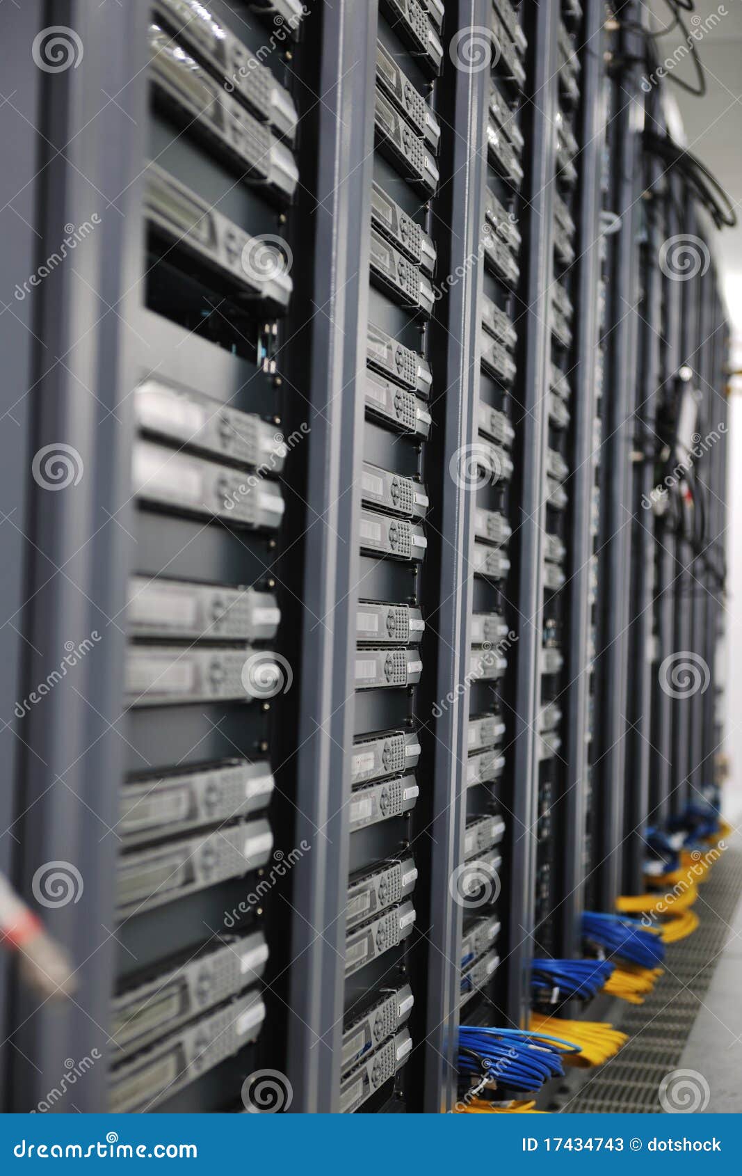 Network server room stock image. Image of information - 17434743