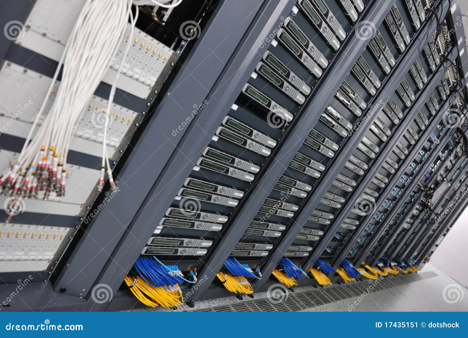 Network server room stock image. Image of information - 17435151