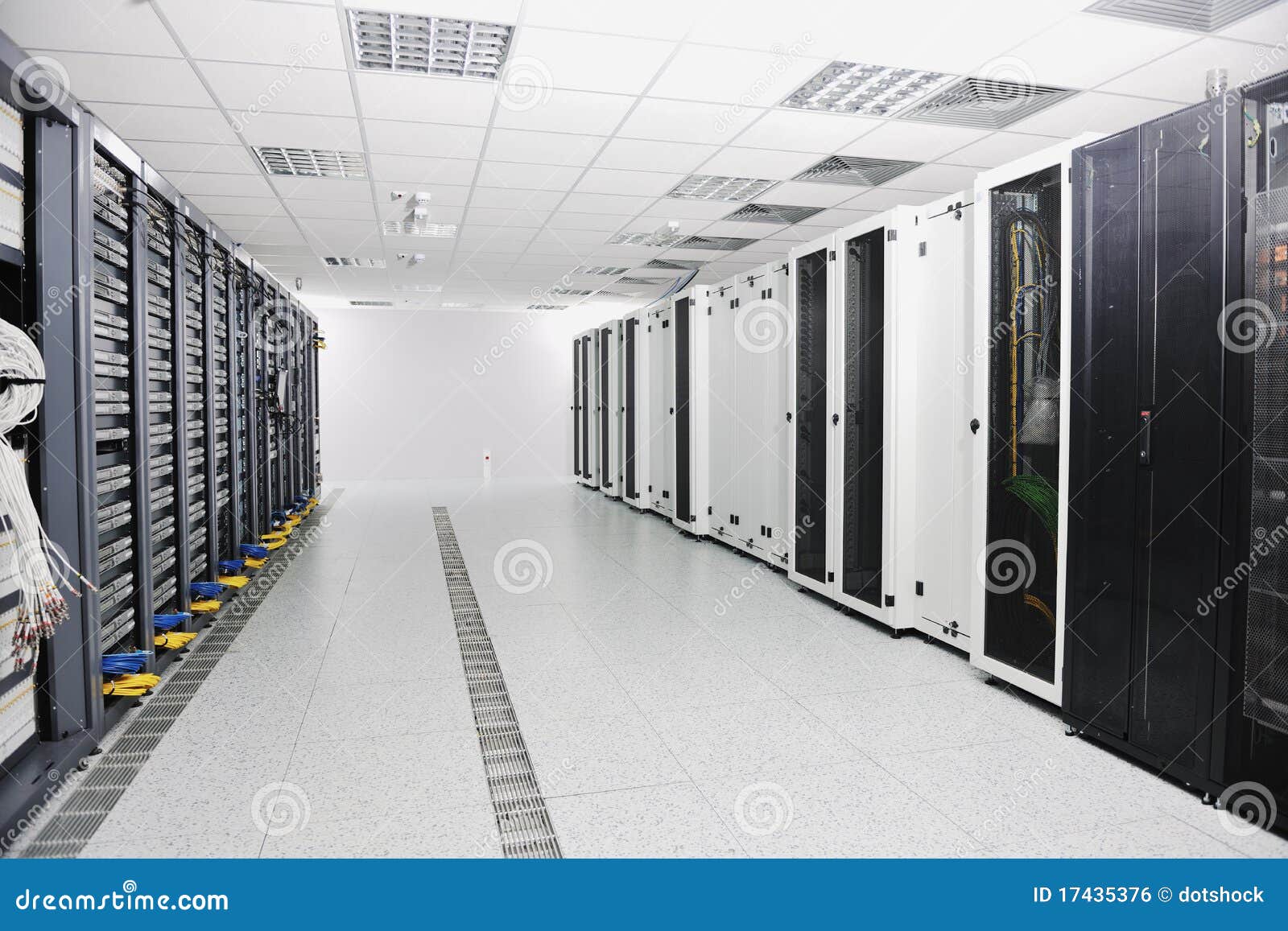 Network server room stock photo. Image of display, drive - 17435376