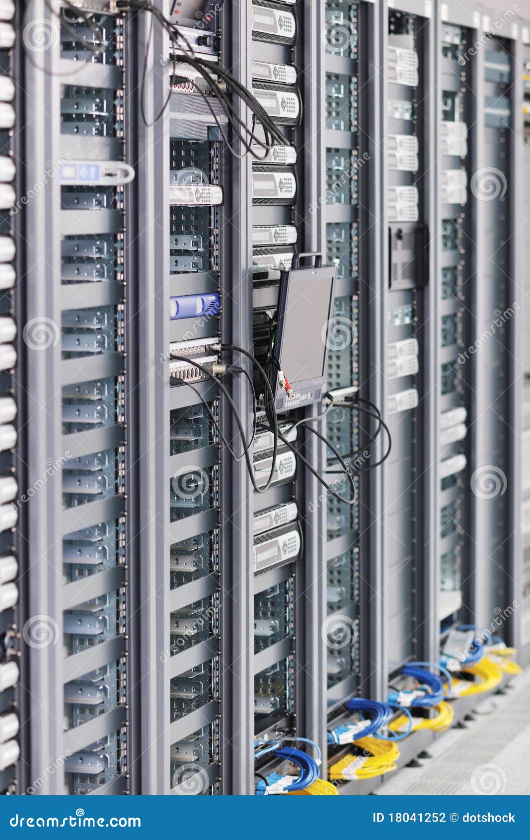 Network server room stock photo. Image of computer, design - 18041252