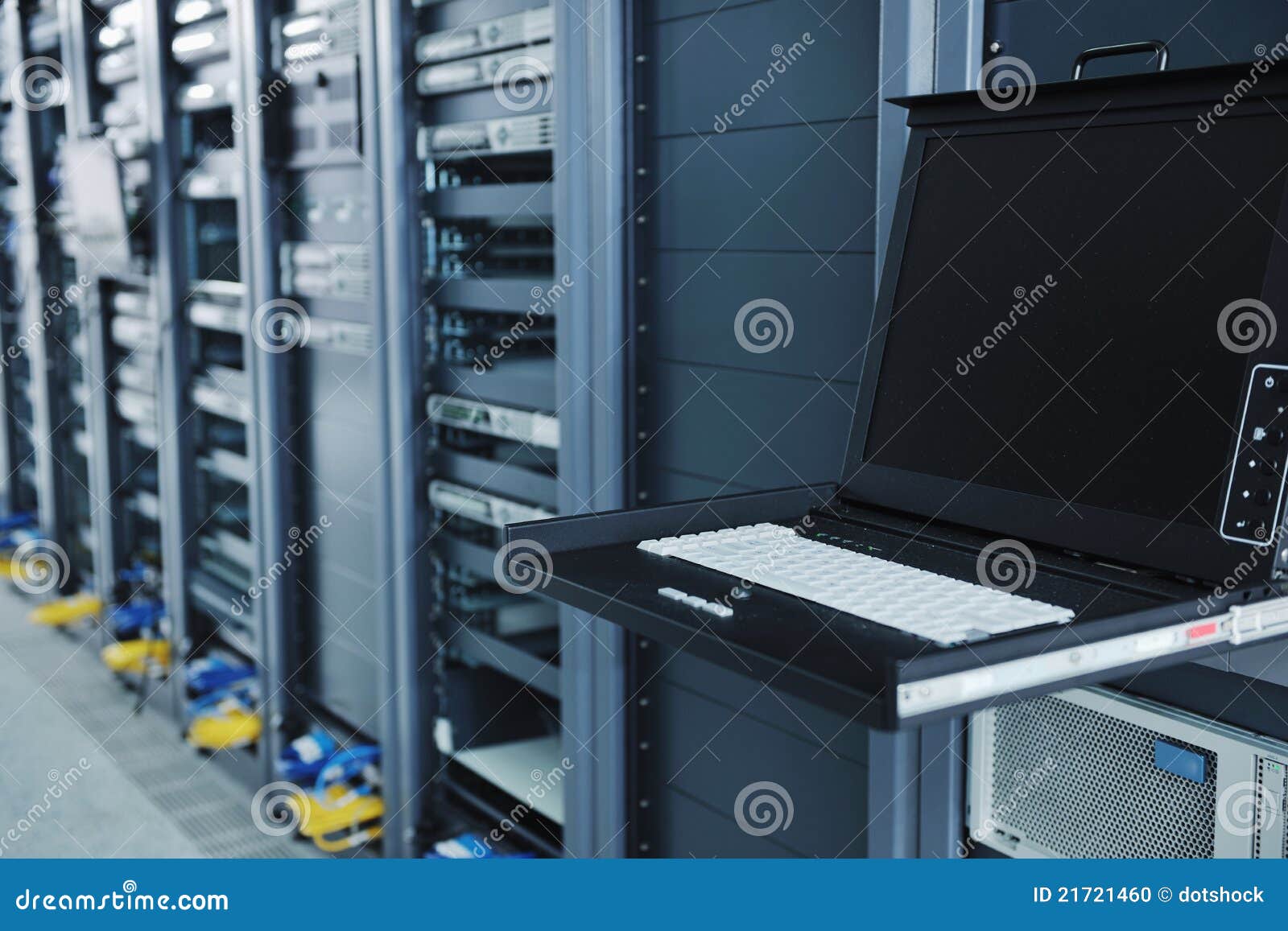 Network server room stock photo. Image of rack, digital - 21721460