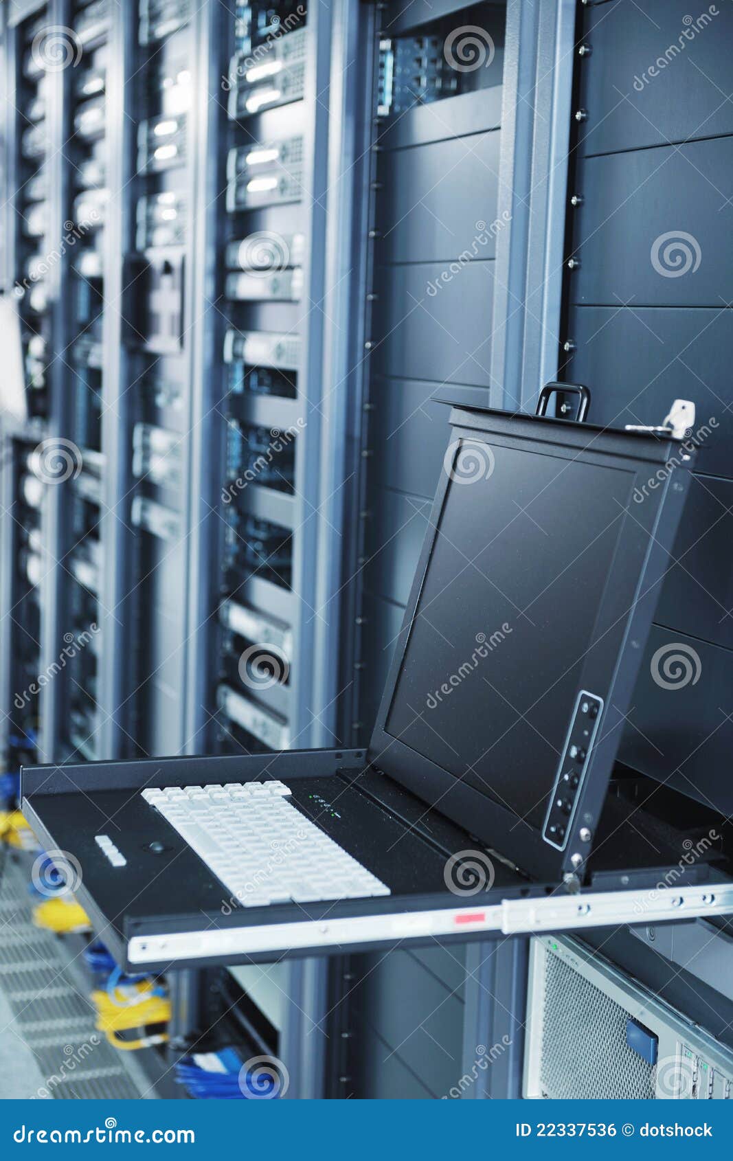 Network server room stock photo. Image of rack, redundant - 22337536